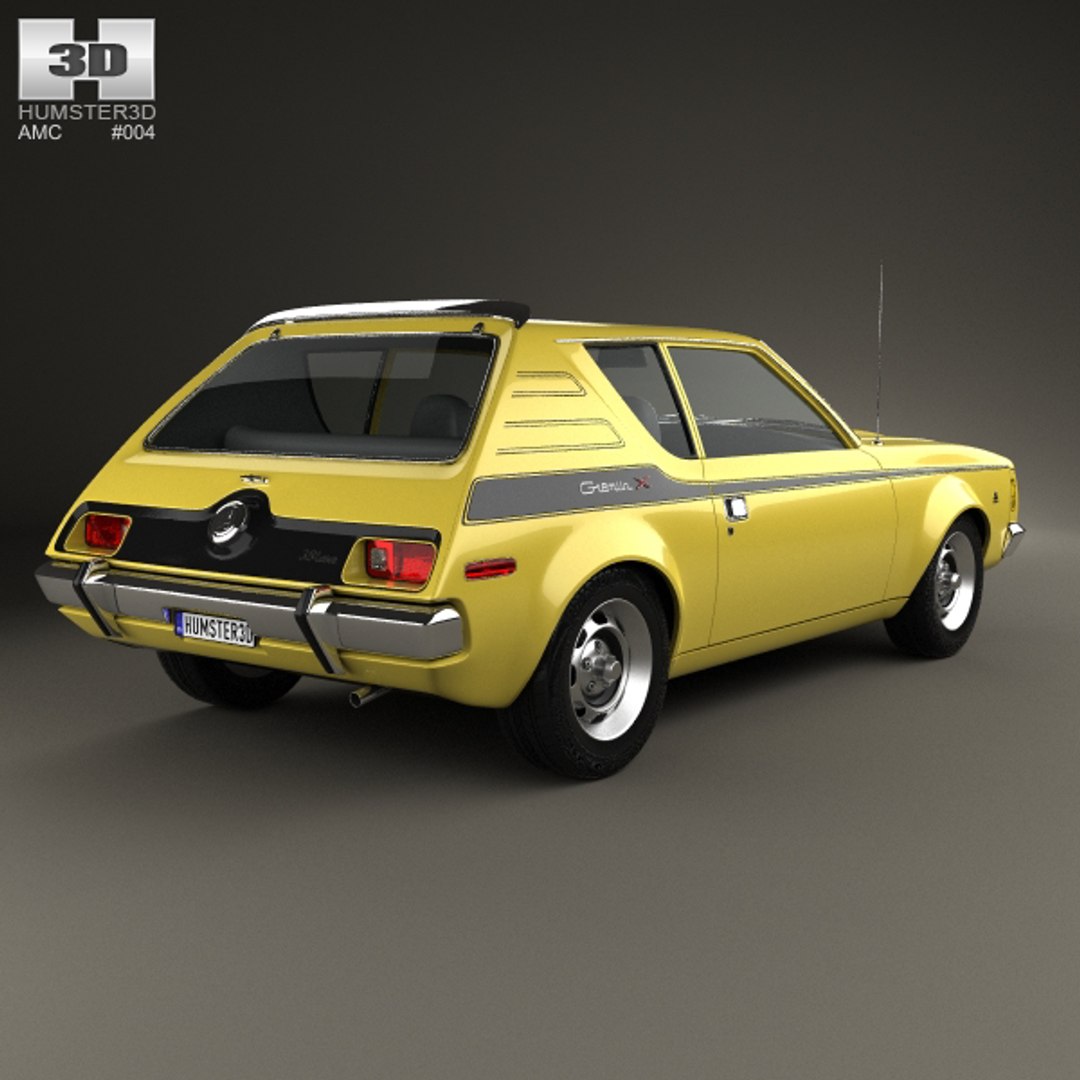 3d model amc gremlin 1970