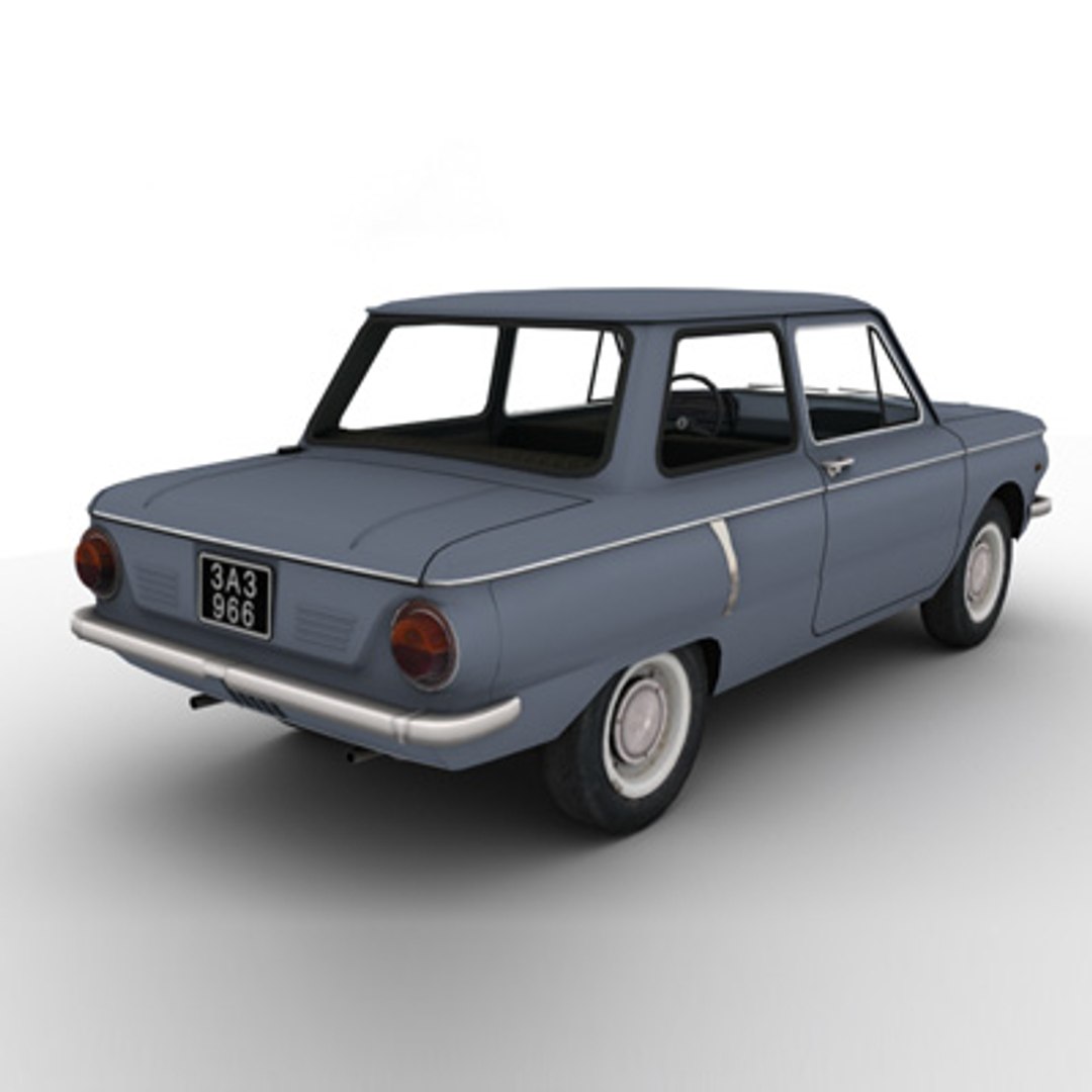 Zaz-966 Zaporozhets Car 3d Max