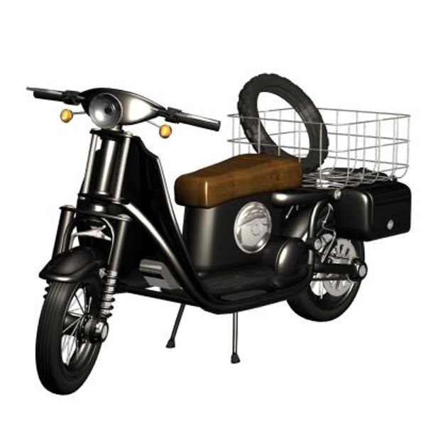 3d scooter model