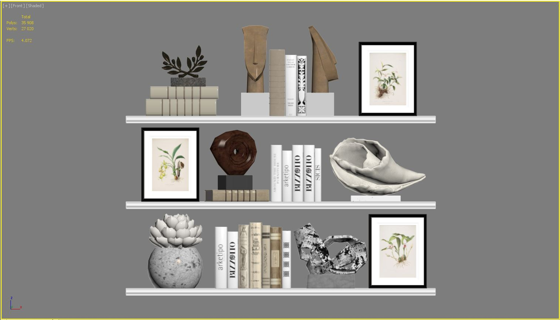 Set decor 3D model - TurboSquid 1494098