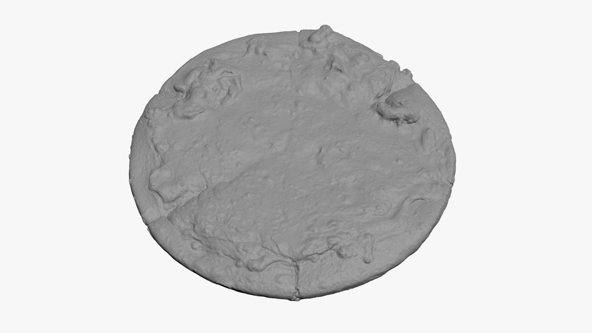 Cheese Pizza 01 For 3D Print 3D Model - TurboSquid 2314609