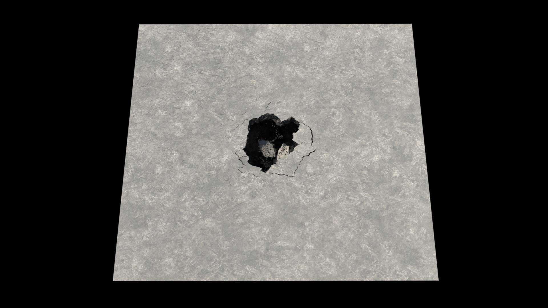 Animated Ground Crumbling 3D Model - TurboSquid 1856131