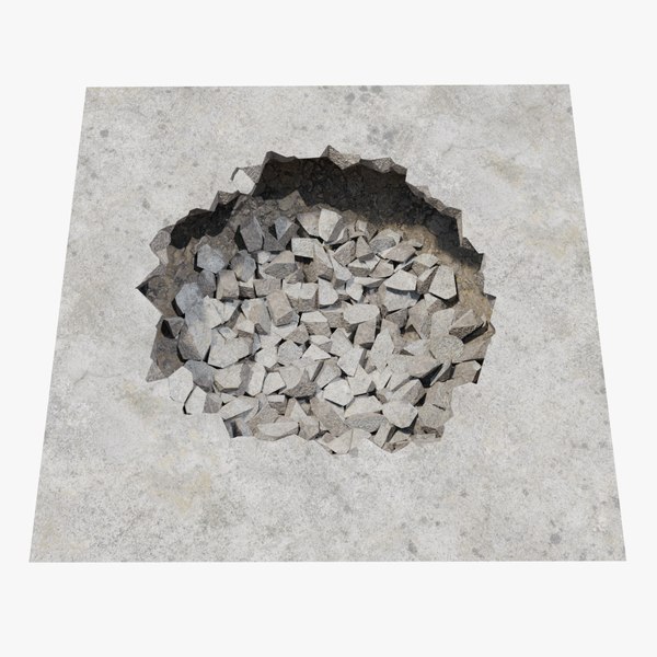 Animated Ground Crumbling 3D model - TurboSquid 1856131