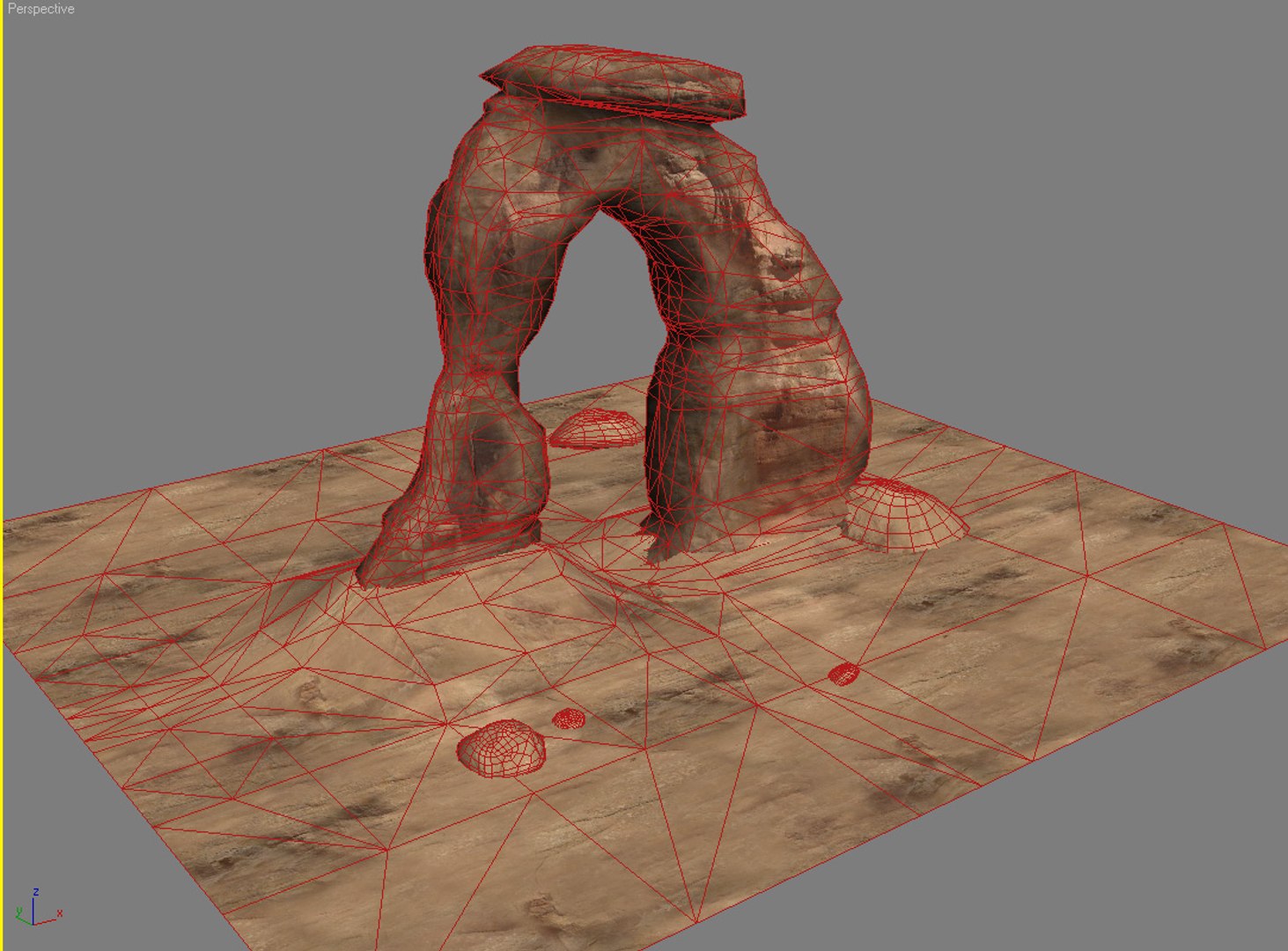 3d Model Delicate Arch