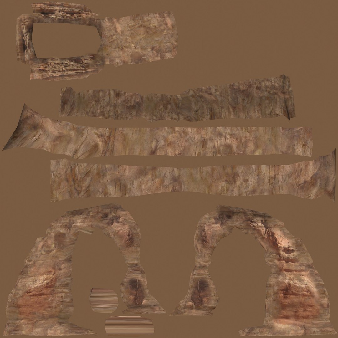 3d Model Delicate Arch