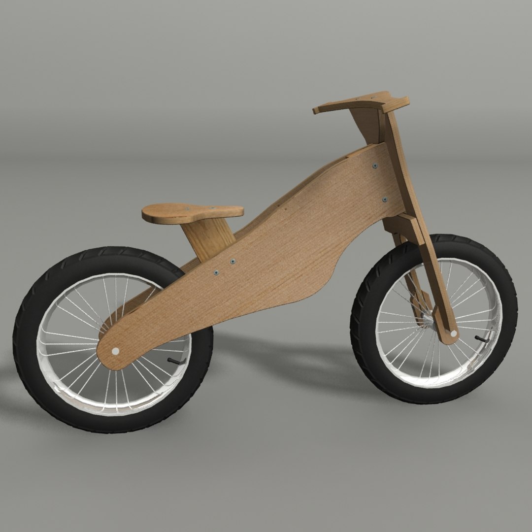 Balance Bike 3d Model