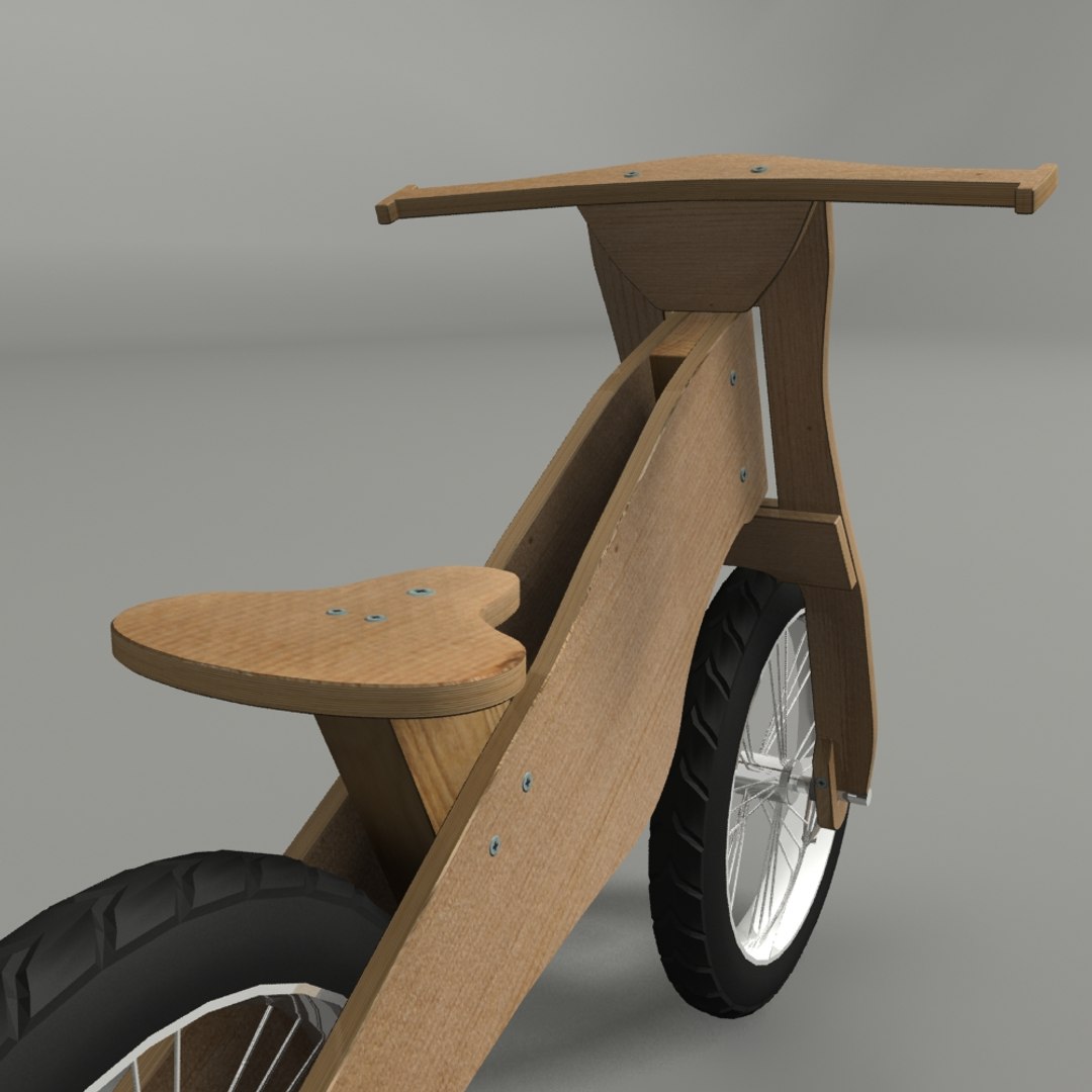 Balance Bike 3d Model