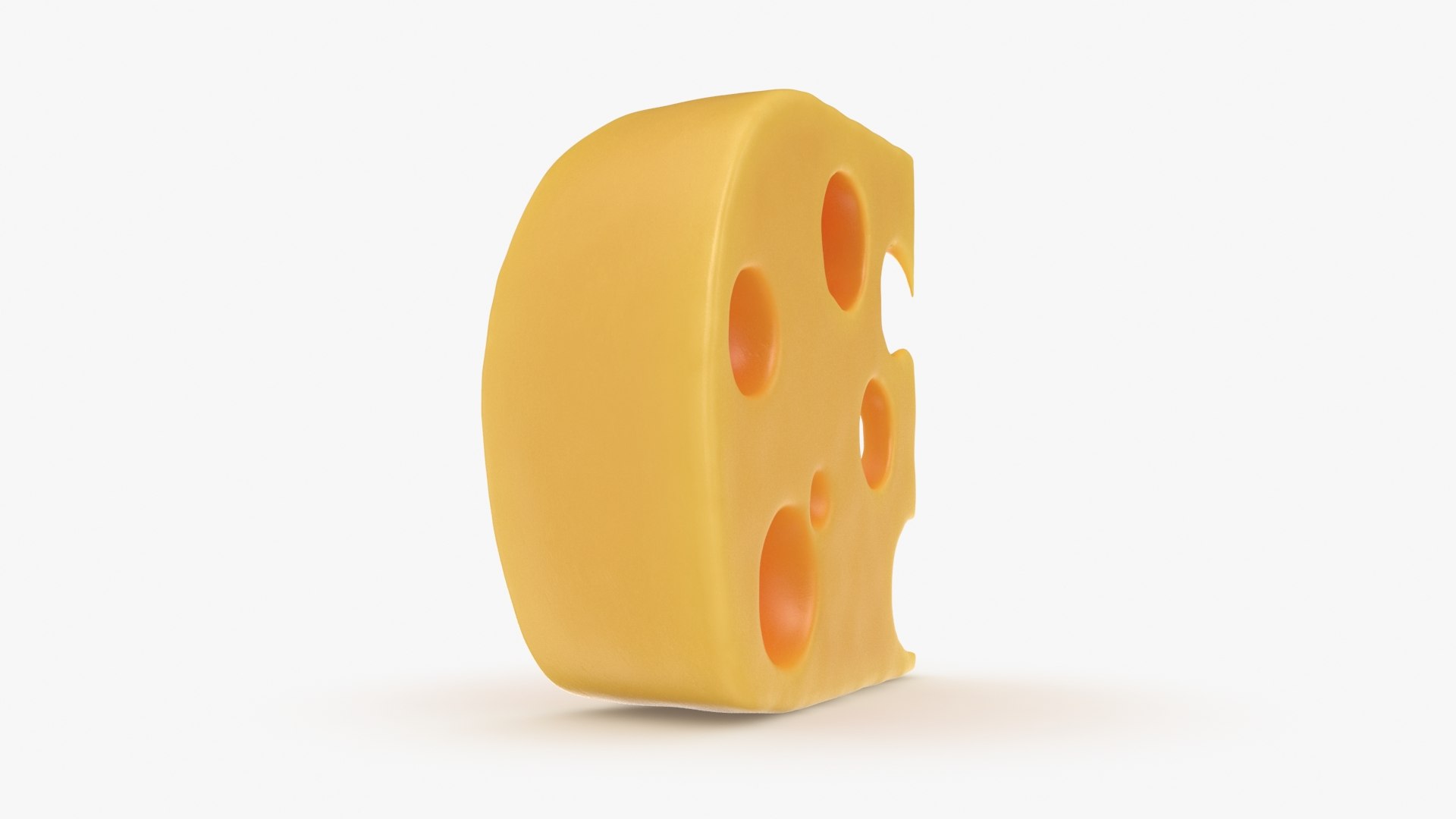 3D Model Stylized Triangle Cheese 3 - TurboSquid 2337952