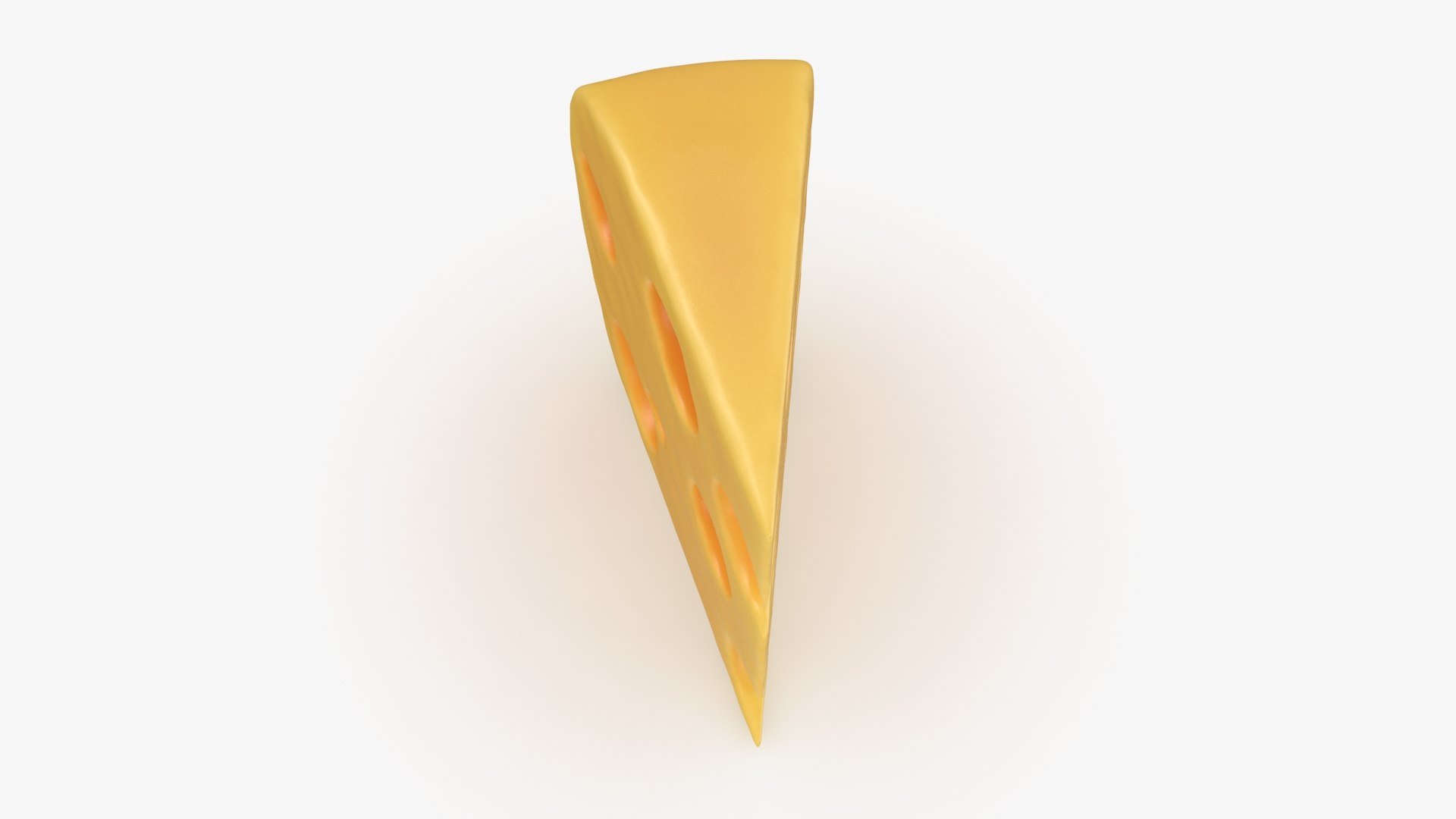 3D Model Stylized Triangle Cheese 3 - TurboSquid 2337952