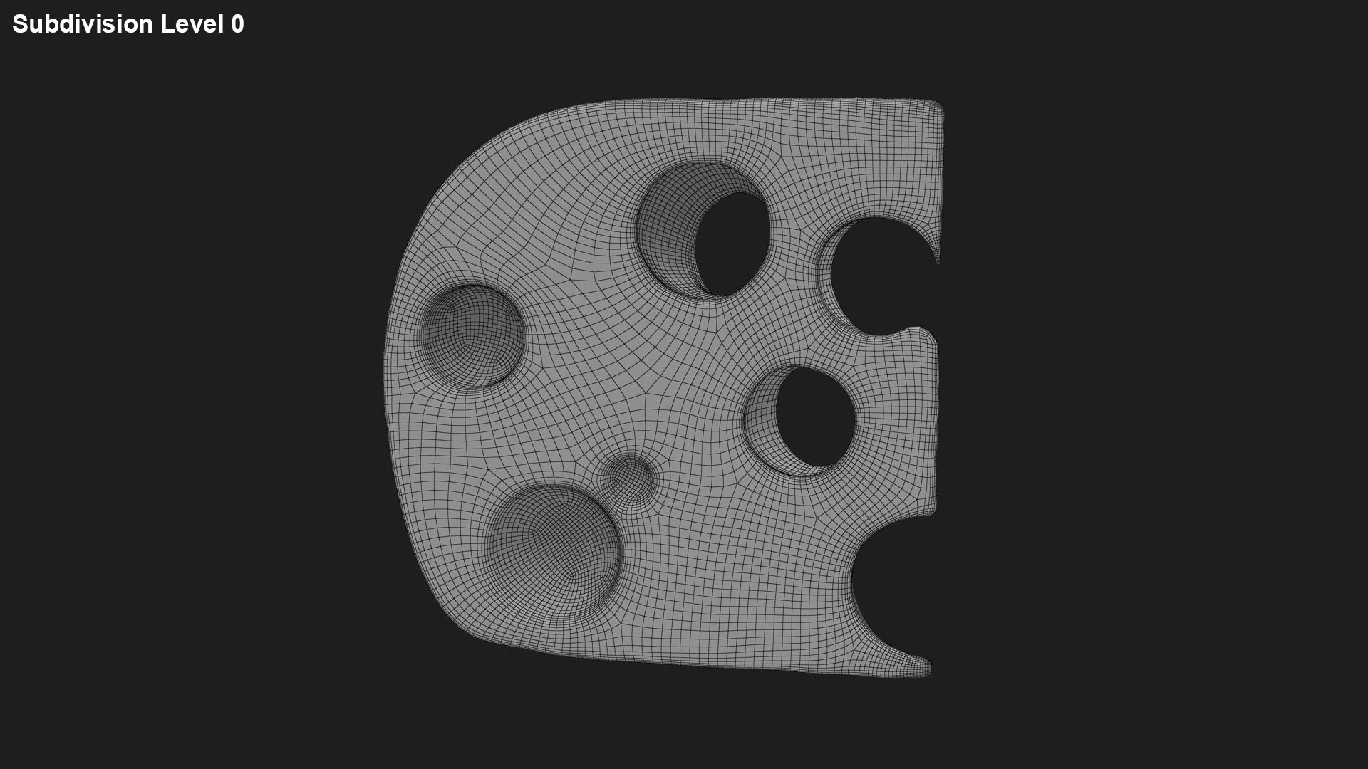 3D Model Stylized Triangle Cheese 3 - TurboSquid 2337952