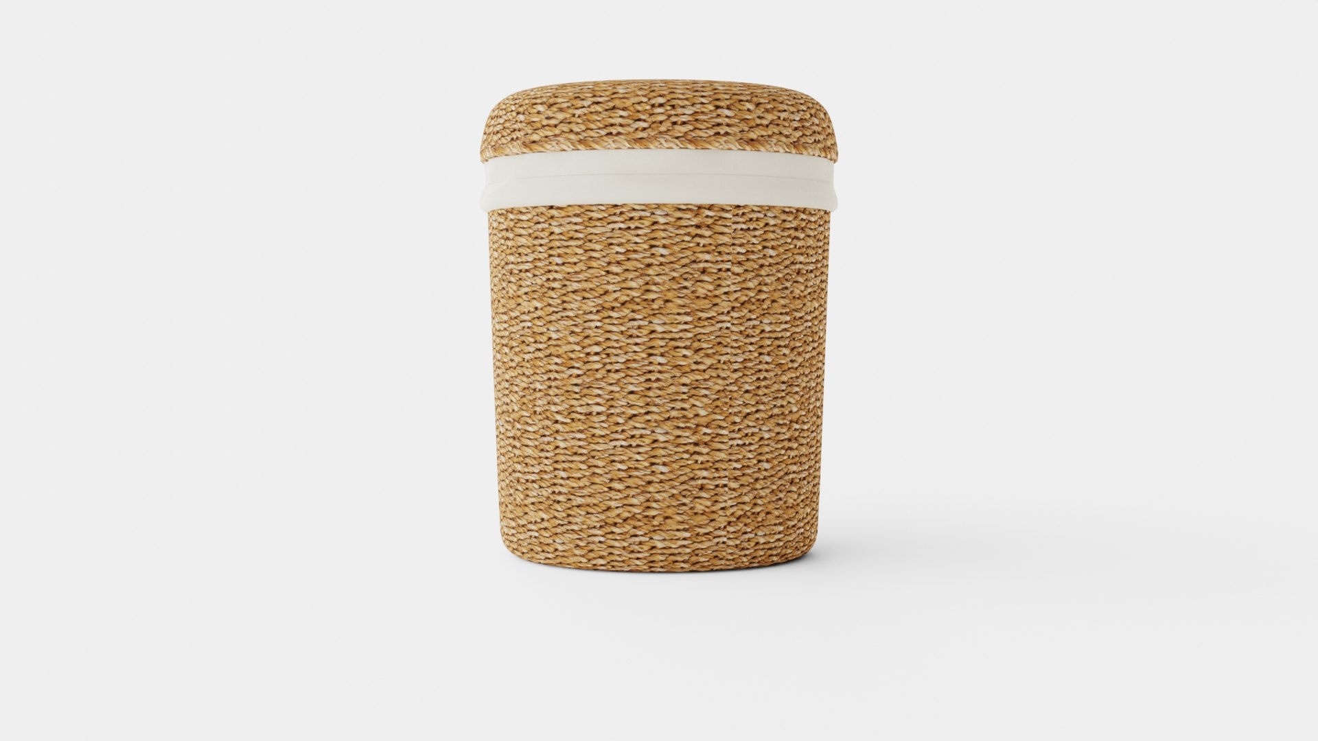 Cylinder-shaped Laundry Basket 3D Model - TurboSquid 2246331