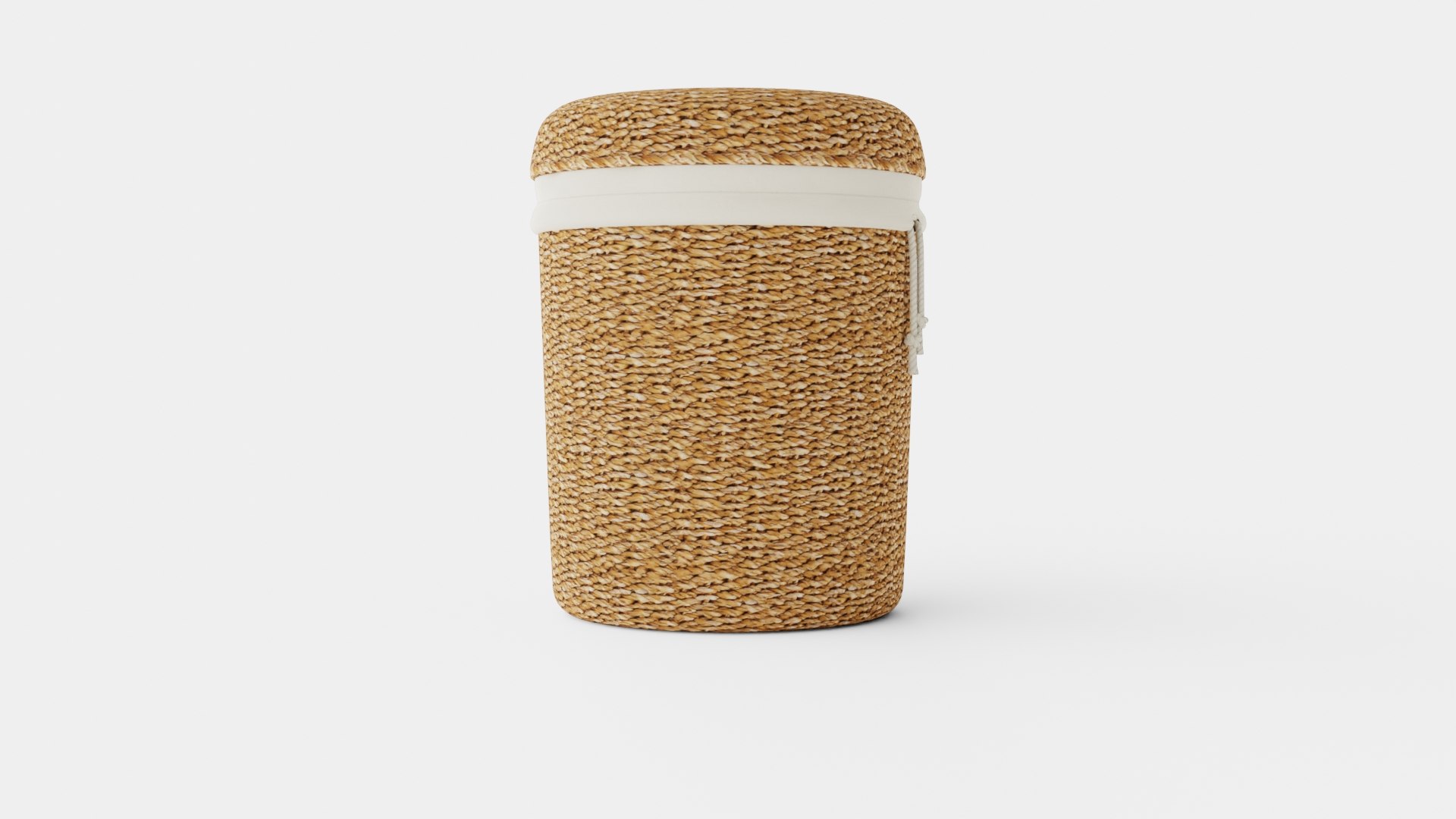 Cylinder-shaped Laundry Basket 3D Model - TurboSquid 2246331