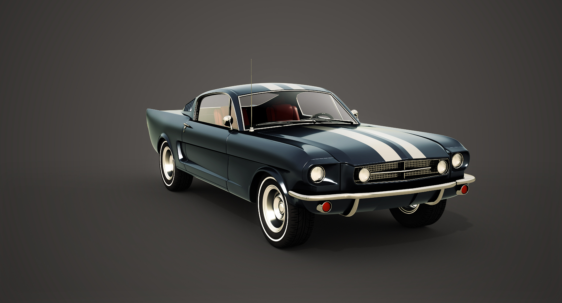 modelo 3d Ford Mustang personalizado - TurboSquid 1018745