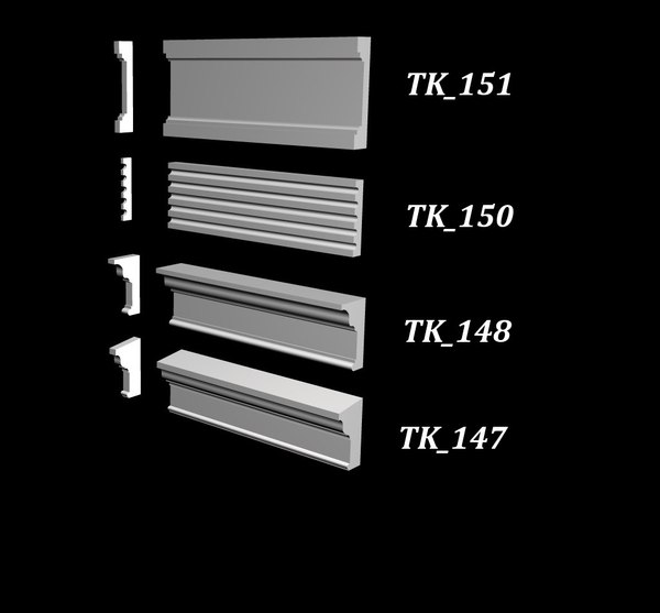 3D Trim Models | TurboSquid
