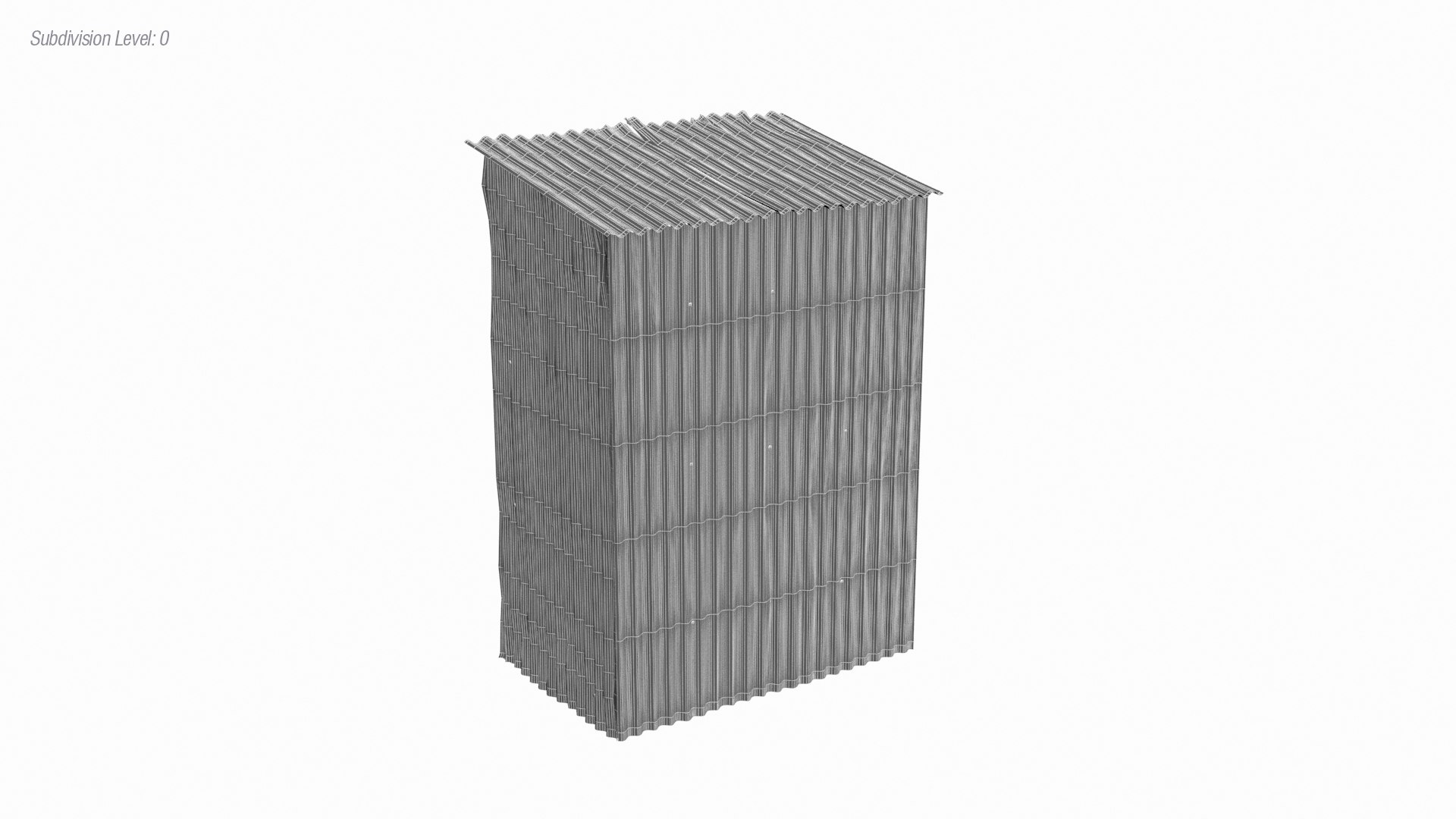 3D Sheet Metal Shack Model - TurboSquid 1582346