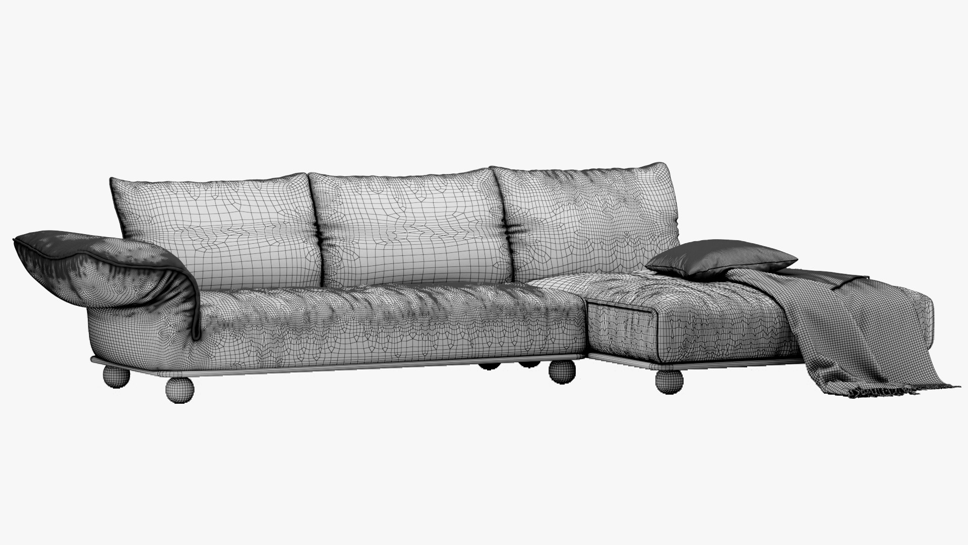 3D Model EDRA Sofa Standway-STWCP - TurboSquid 2132387