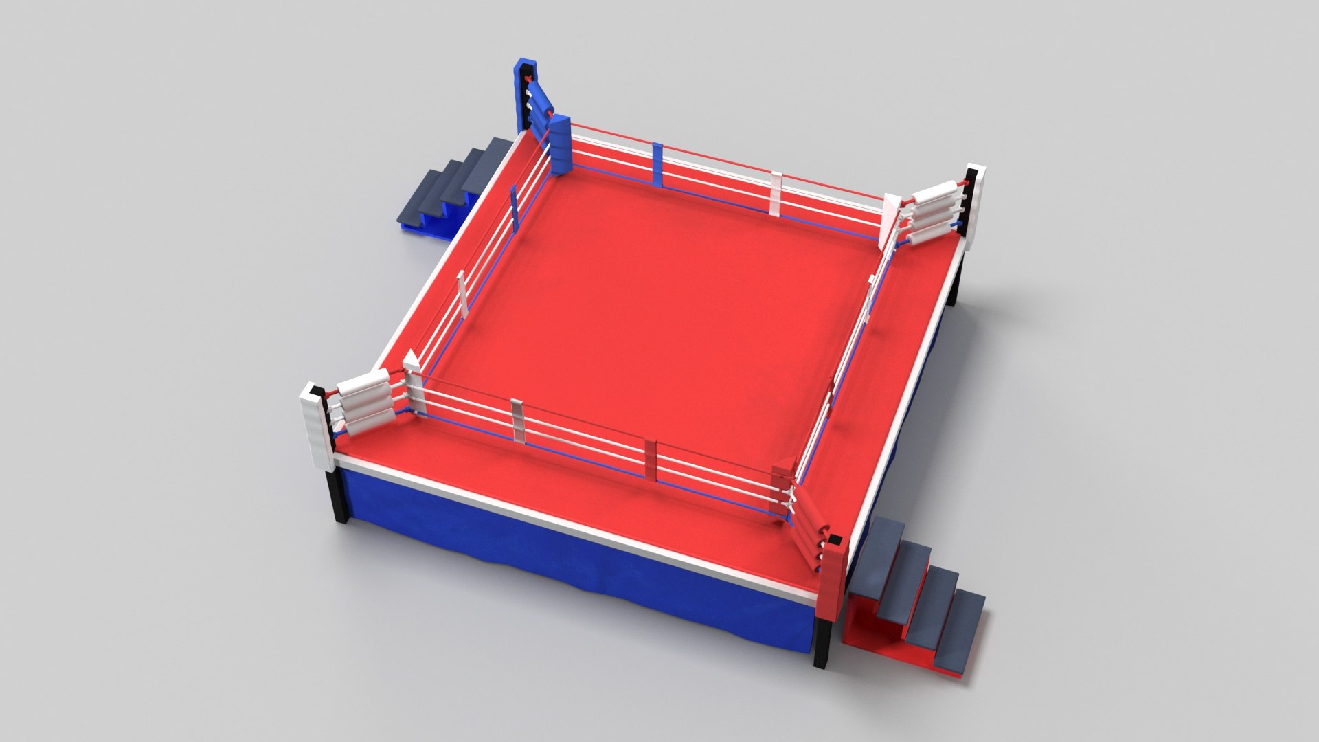 Boxing Ring 3D Model - TurboSquid 2080343