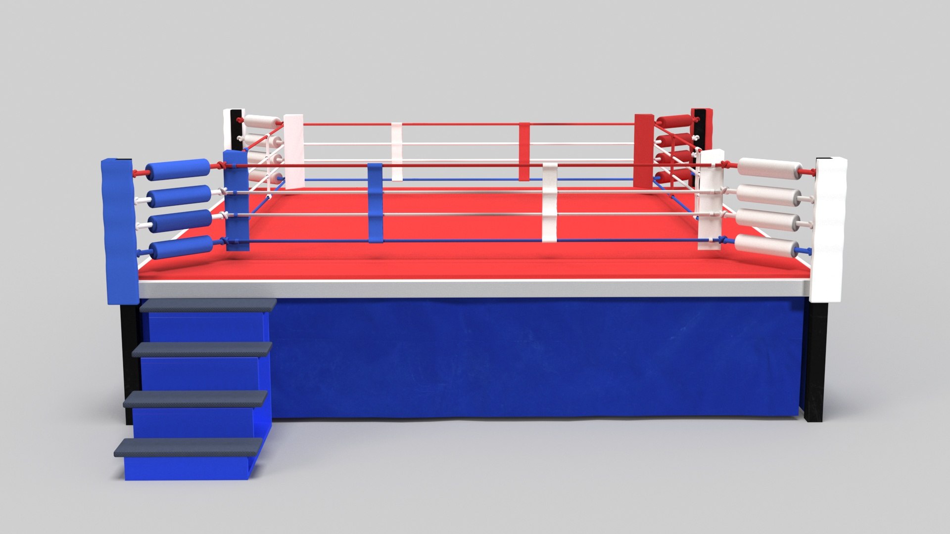 Boxing Ring 3D Model - TurboSquid 2080343