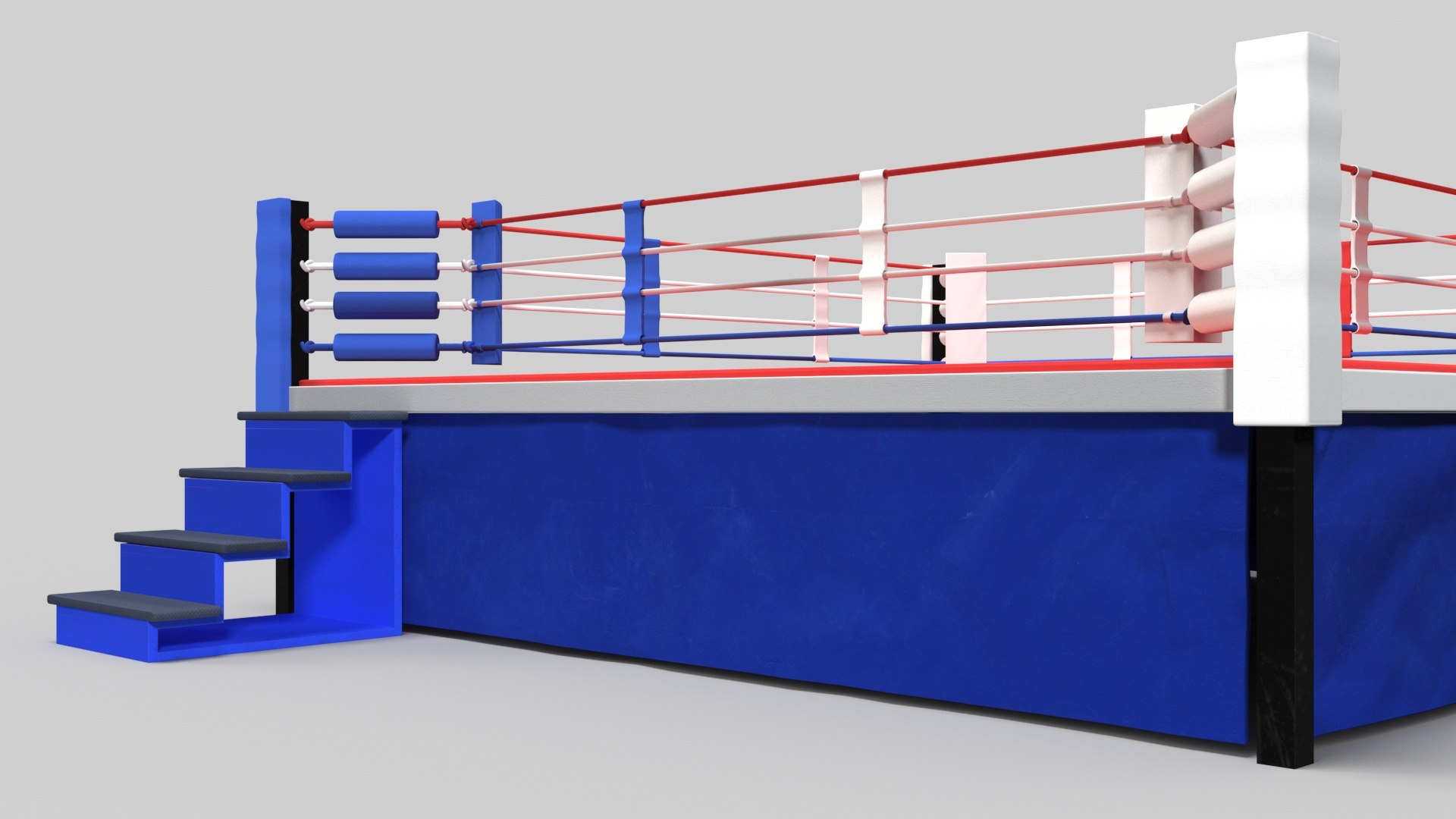 Boxing Ring 3D Model - TurboSquid 2080343