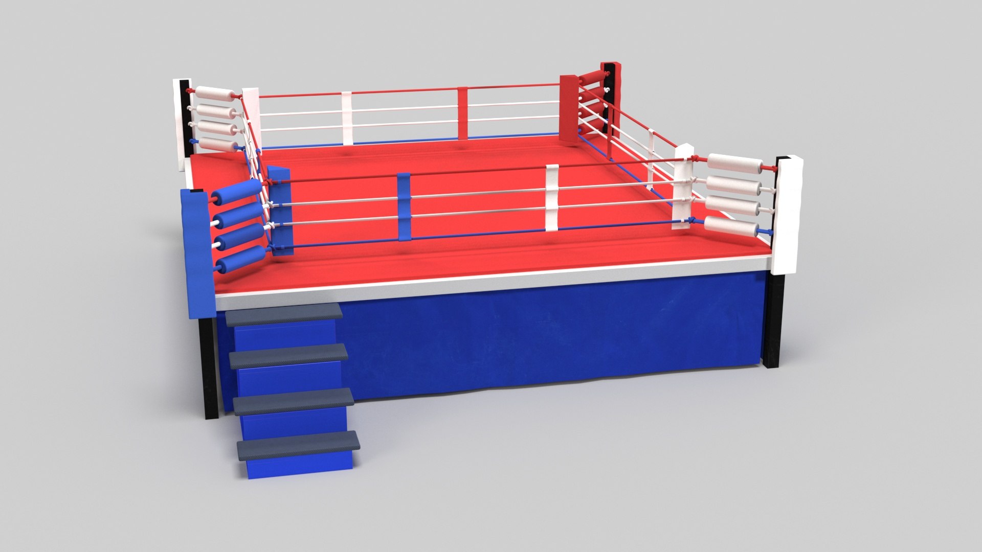 Boxing Ring 3D Model - TurboSquid 2080343