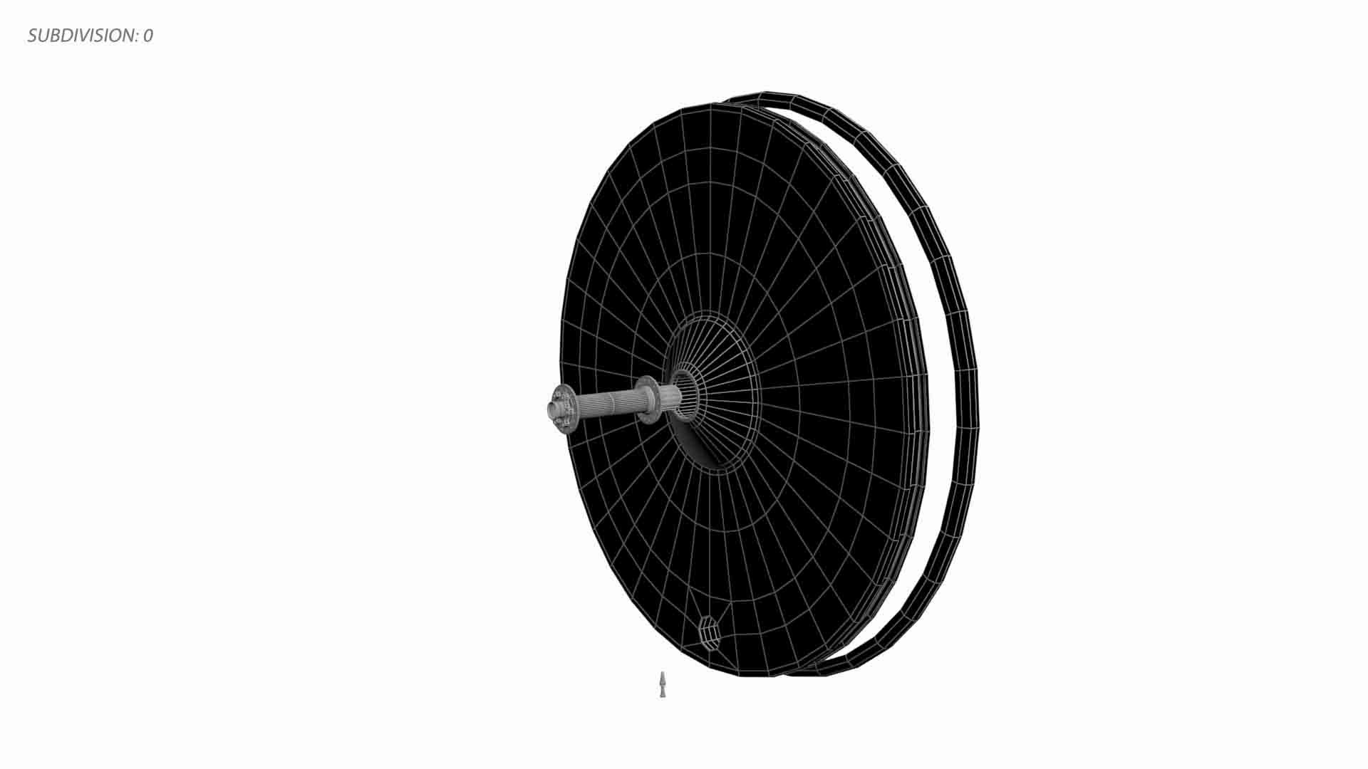3D Model Disc Wheel V2 - TurboSquid 2264259