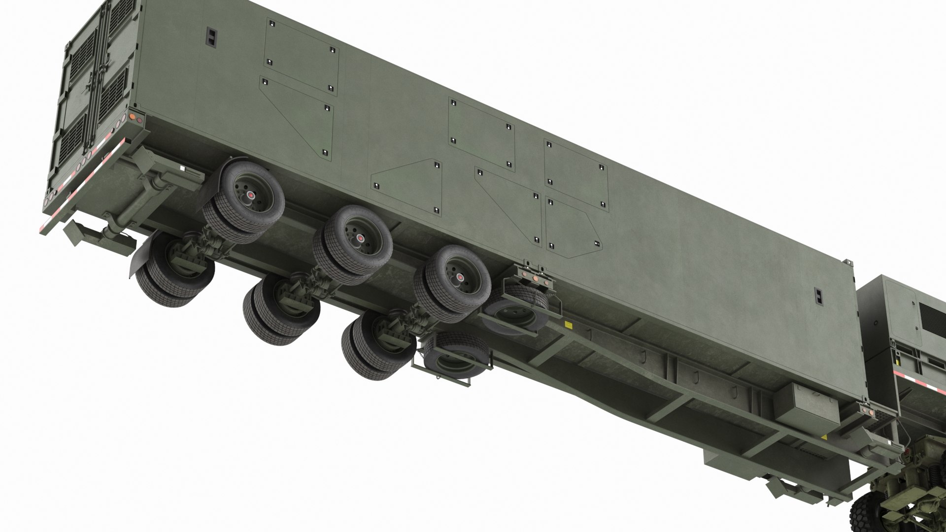 Typhon Missile Launcher With Tractor M983 3D Model - TurboSquid 2330213