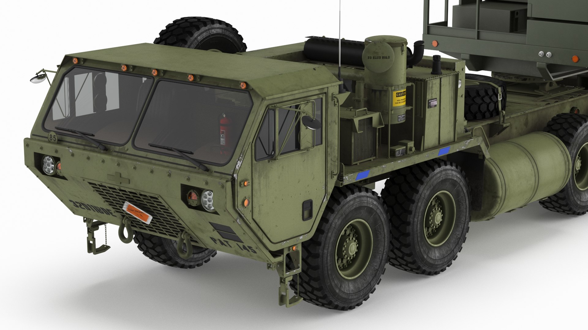 Typhon Missile Launcher With Tractor M983 3D Model - TurboSquid 2330213