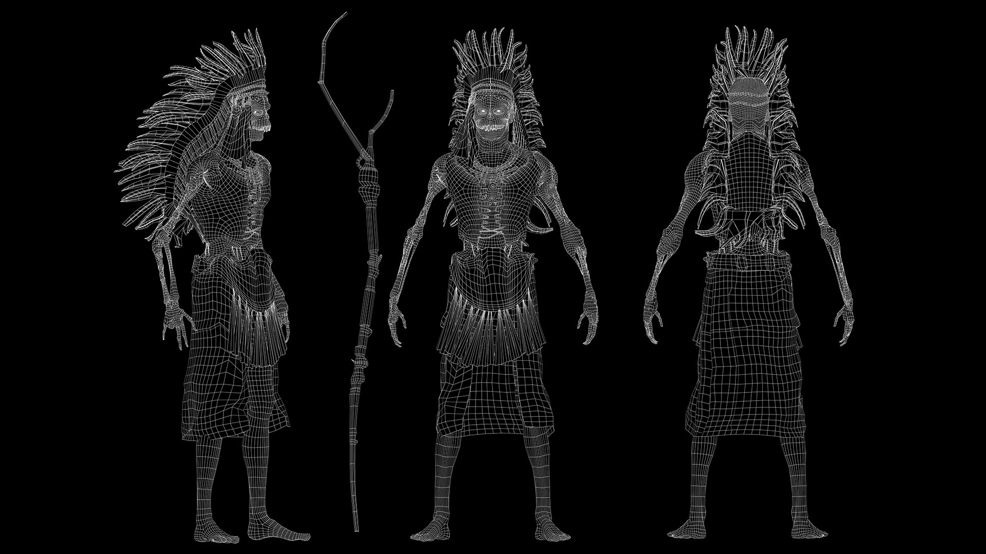 Death Shaman 3D Model - TurboSquid 2381854