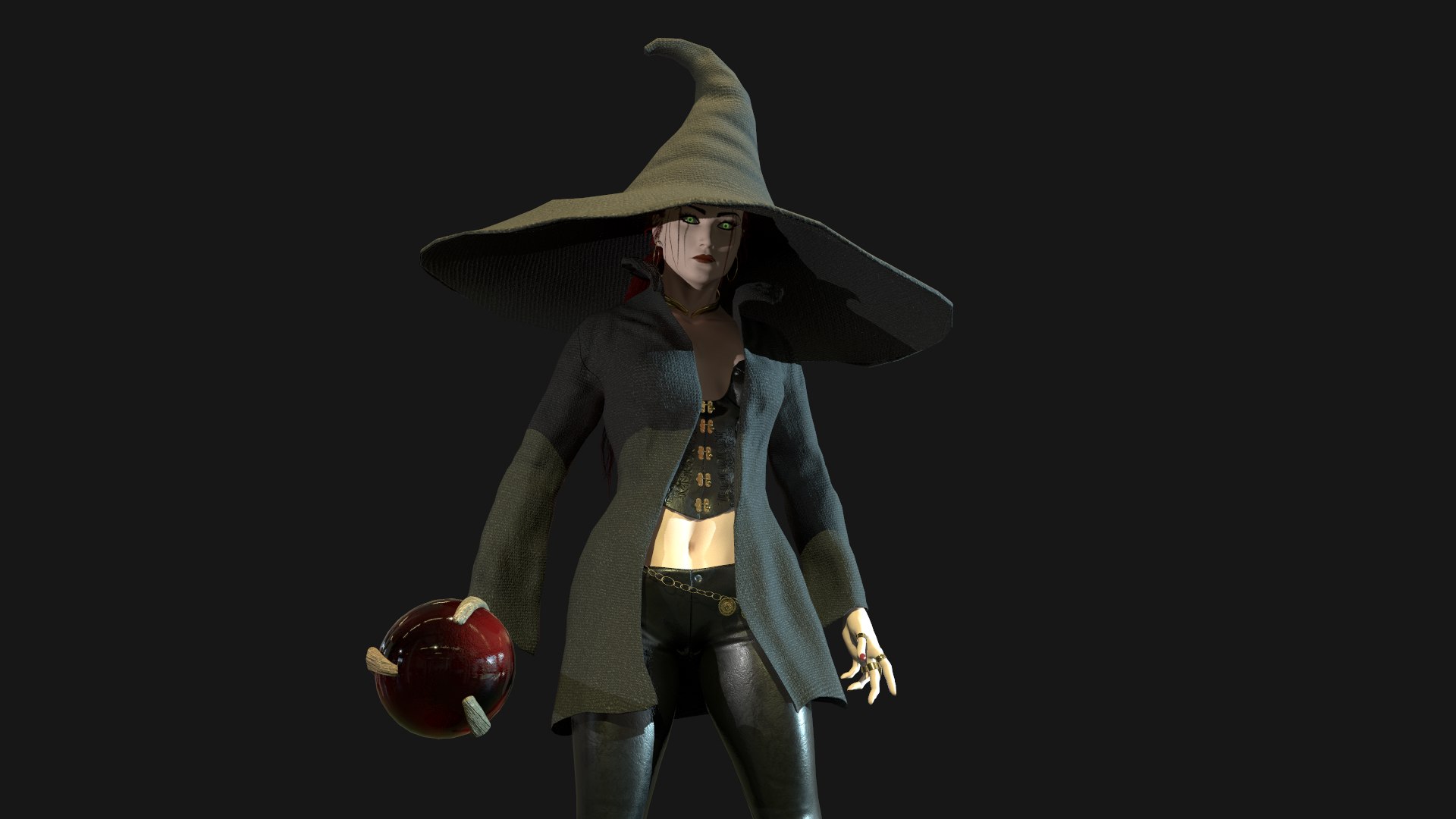 3D Witch Model - TurboSquid 1932939