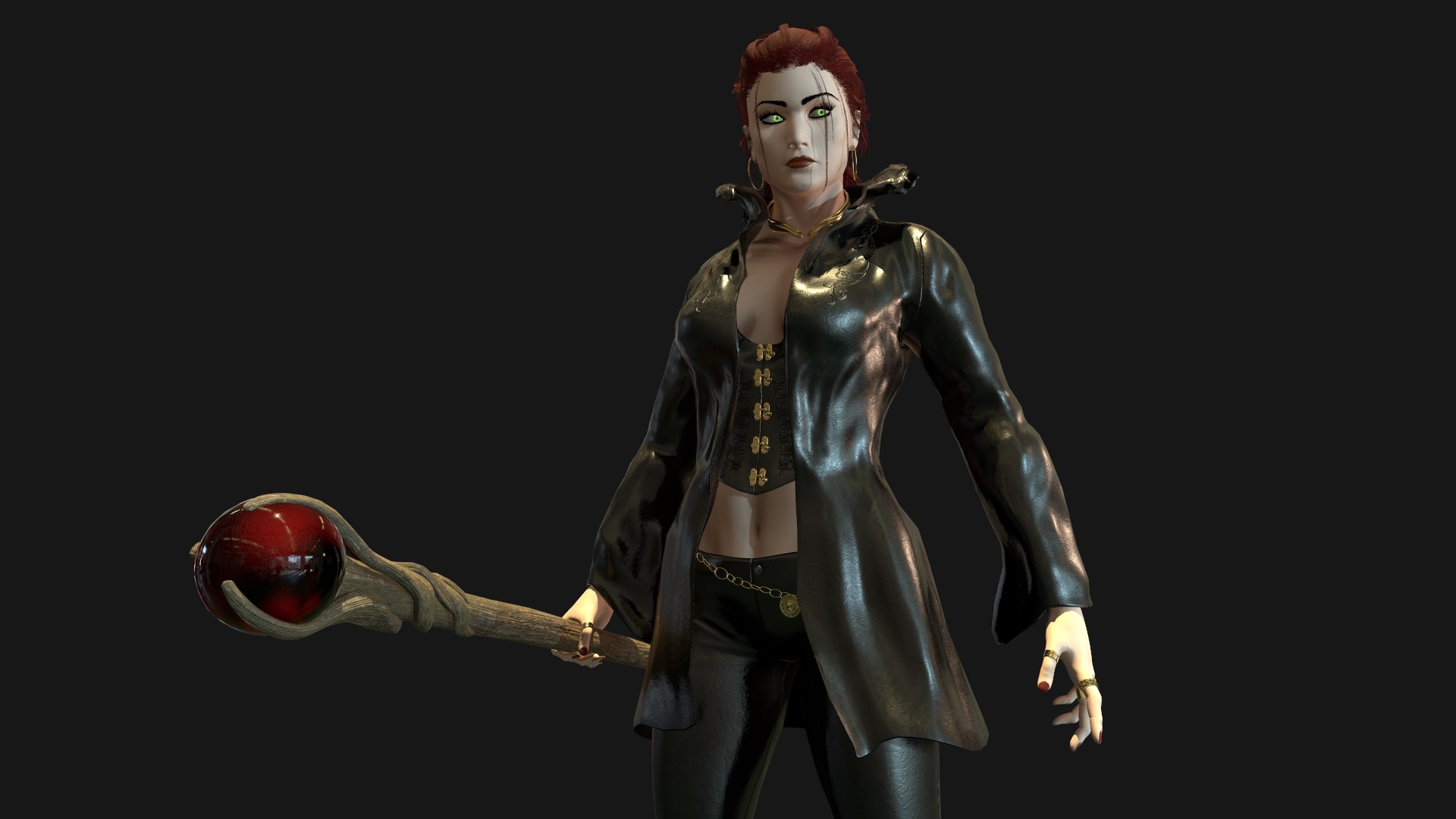3D Witch Model - TurboSquid 1932939