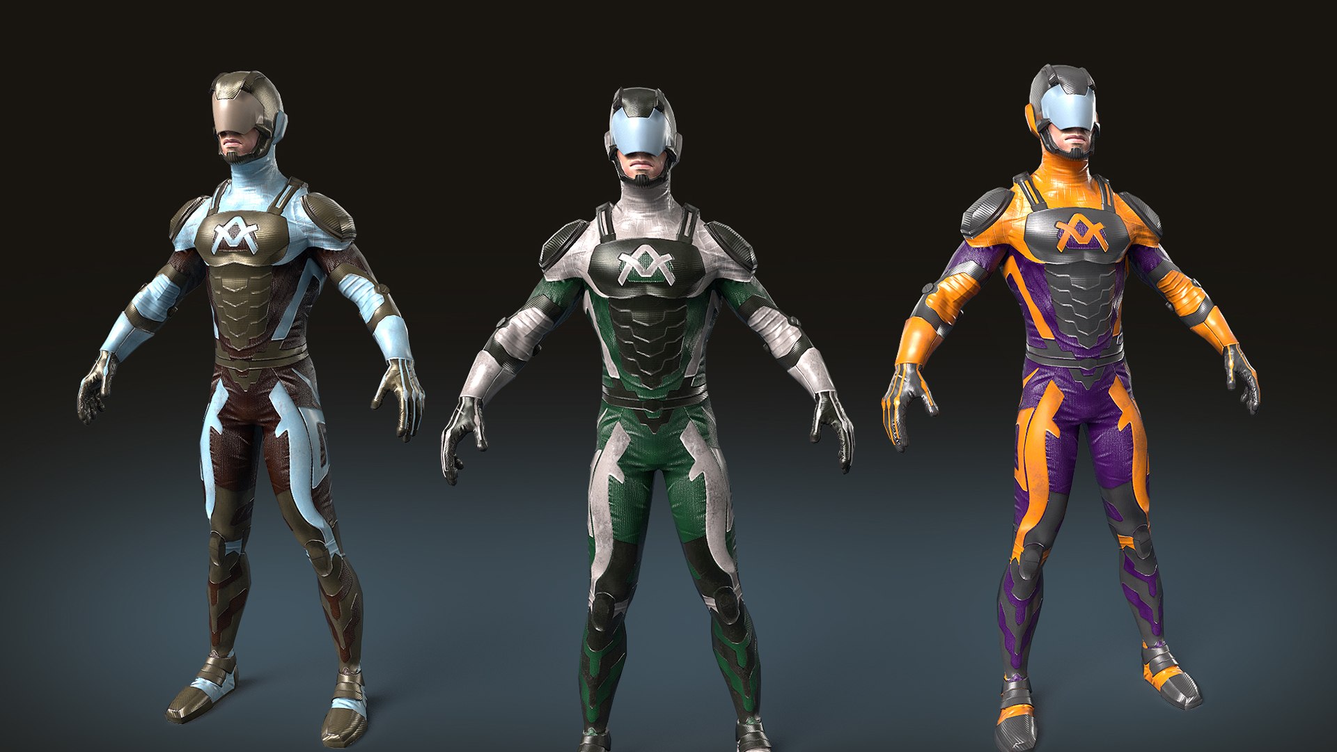 3D Superhero 1 - TurboSquid 2333037