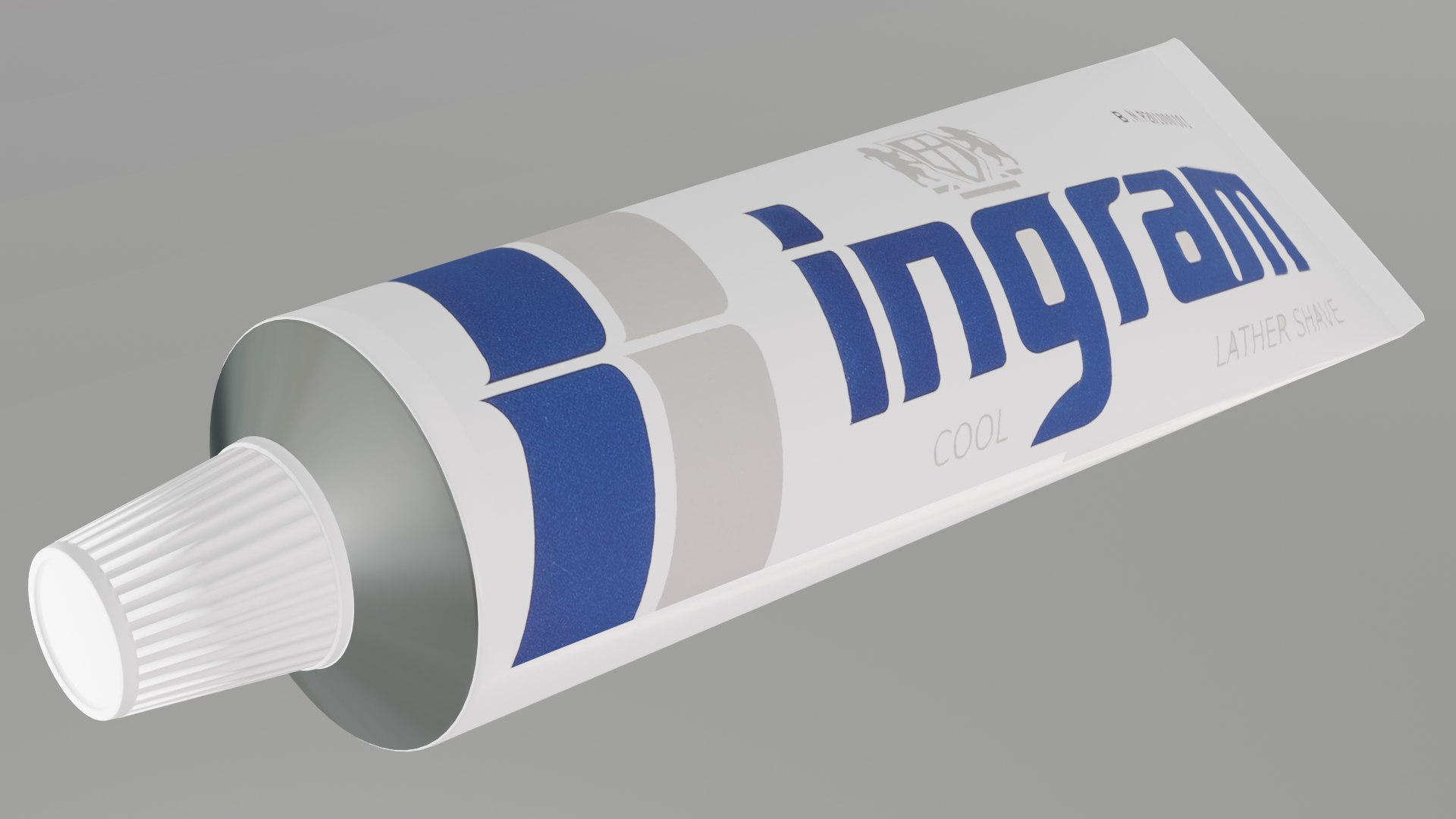 Ingram Shaving Cream 3D - TurboSquid 2124142