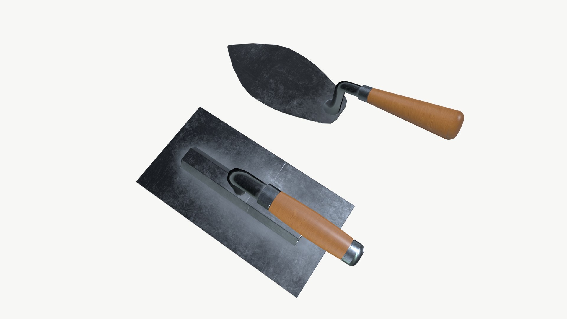 Trowel 3D Model - TurboSquid 2365068
