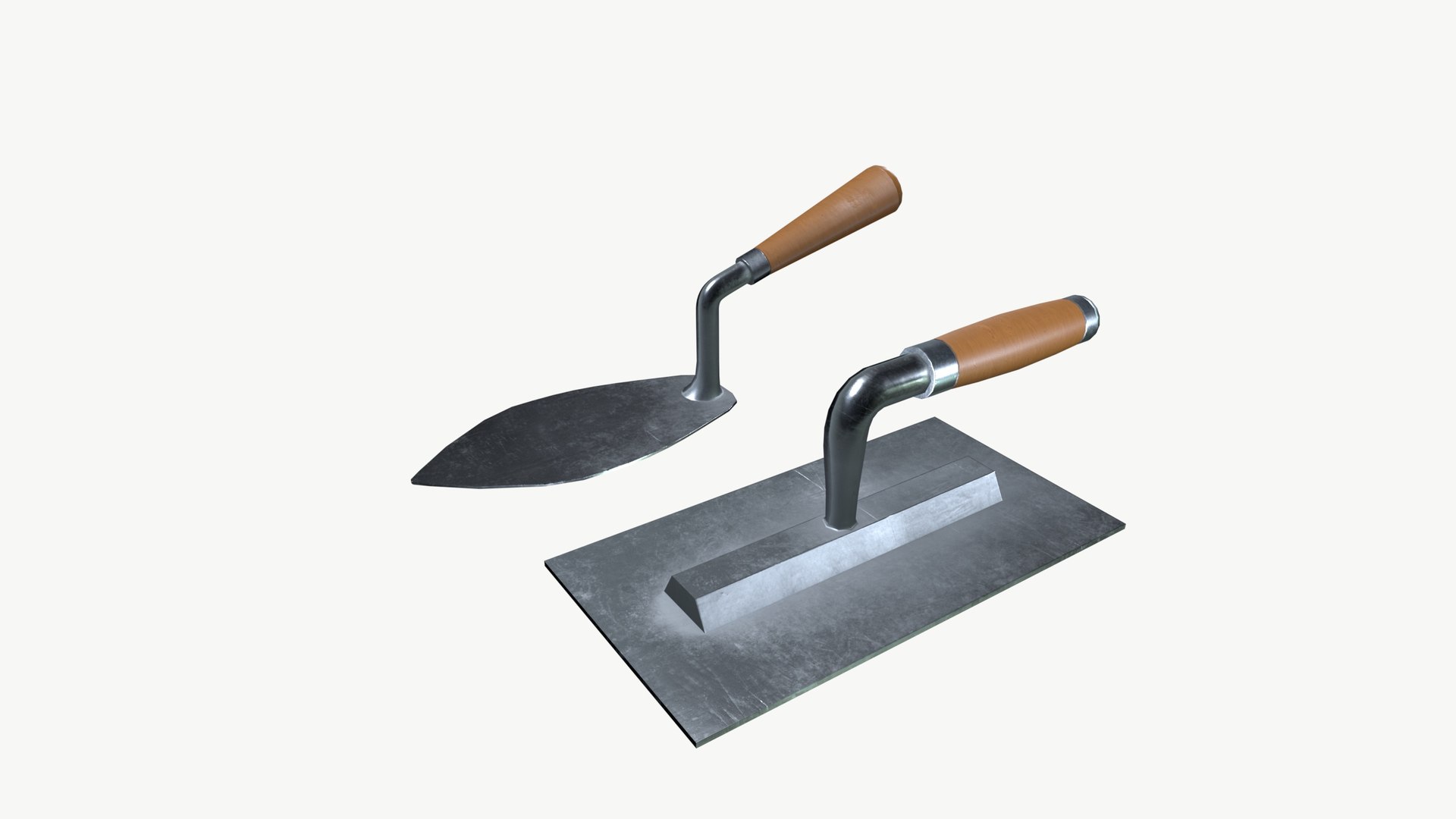 Trowel 3D Model - TurboSquid 2365068