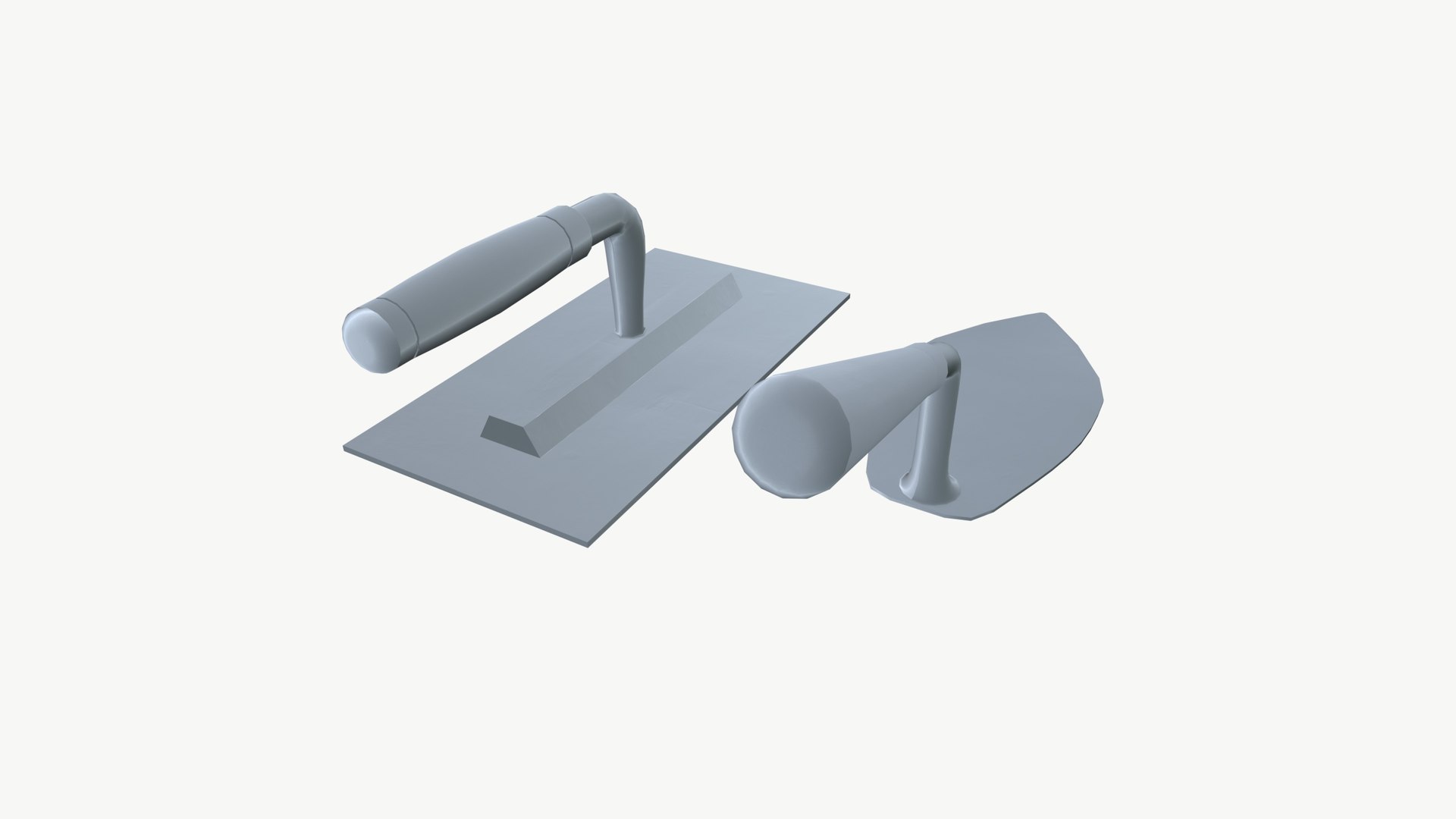 Trowel 3D Model - TurboSquid 2365068