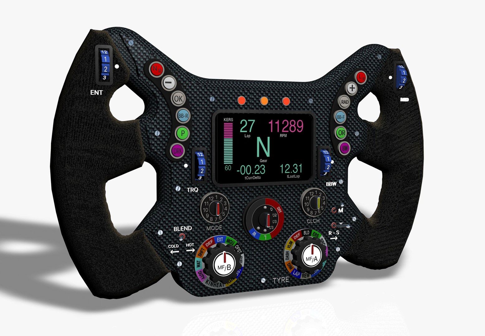 3D steering wheel - TurboSquid 1343093