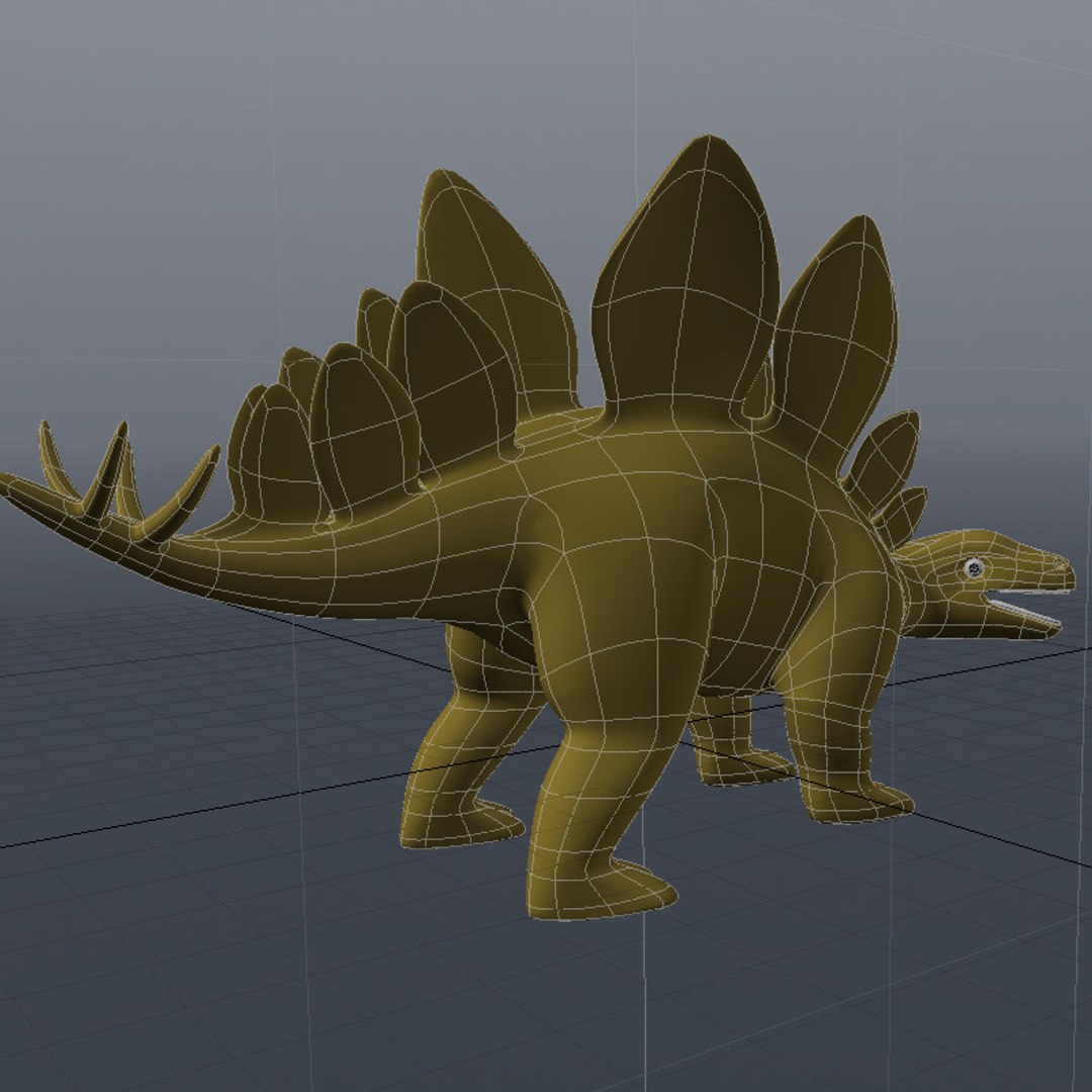 lwo stegosaurus toy