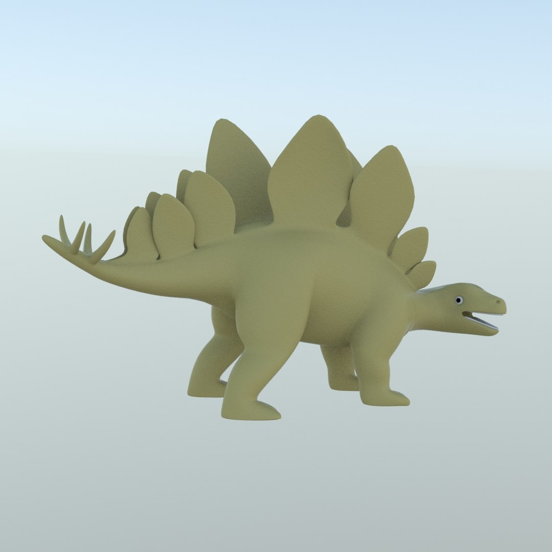 lwo stegosaurus toy
