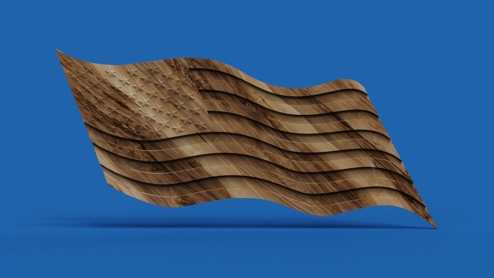 American Flag 3D Stl File 3D Model - TurboSquid 2300007