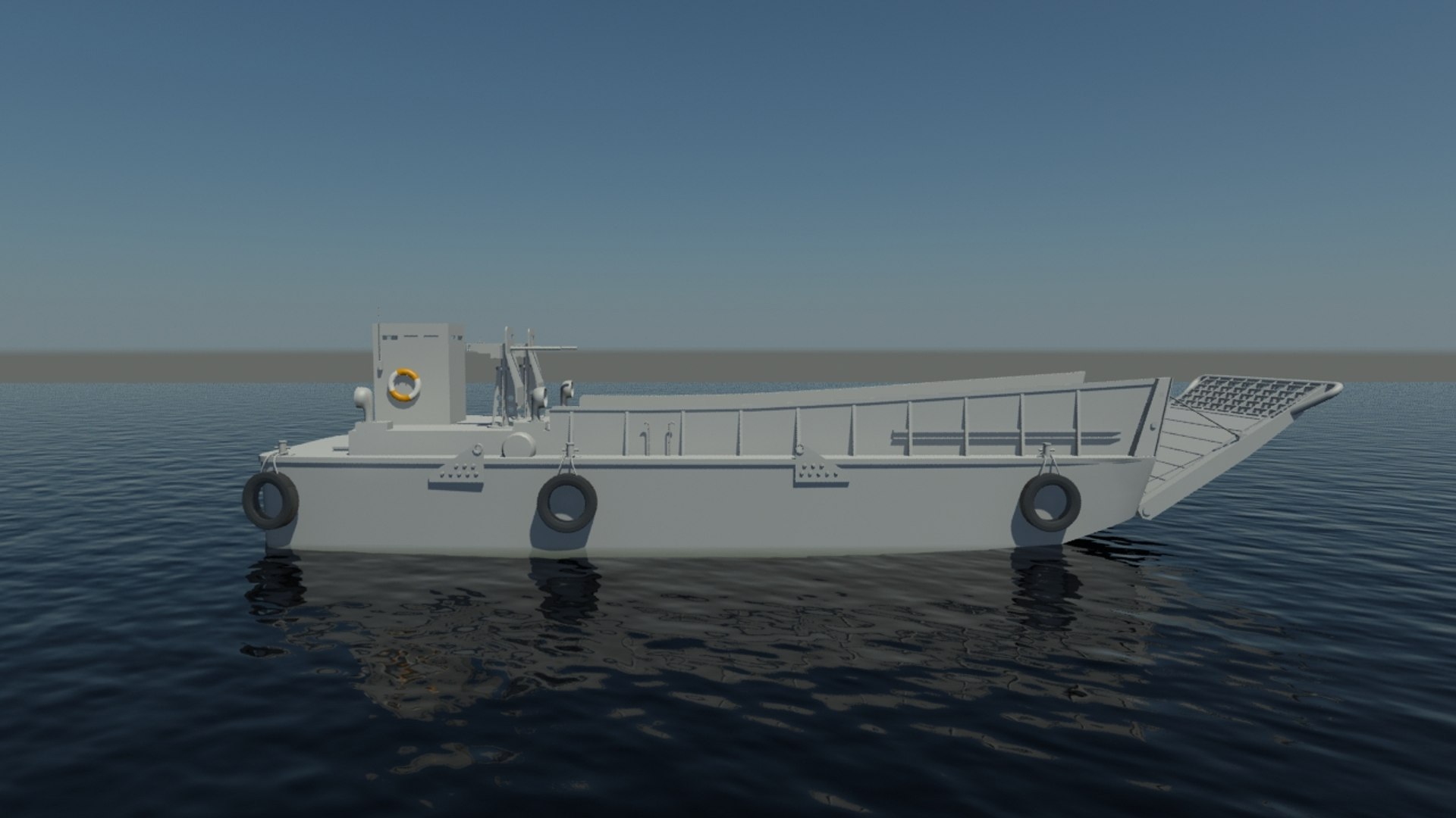 3d model lcm3 transport craft