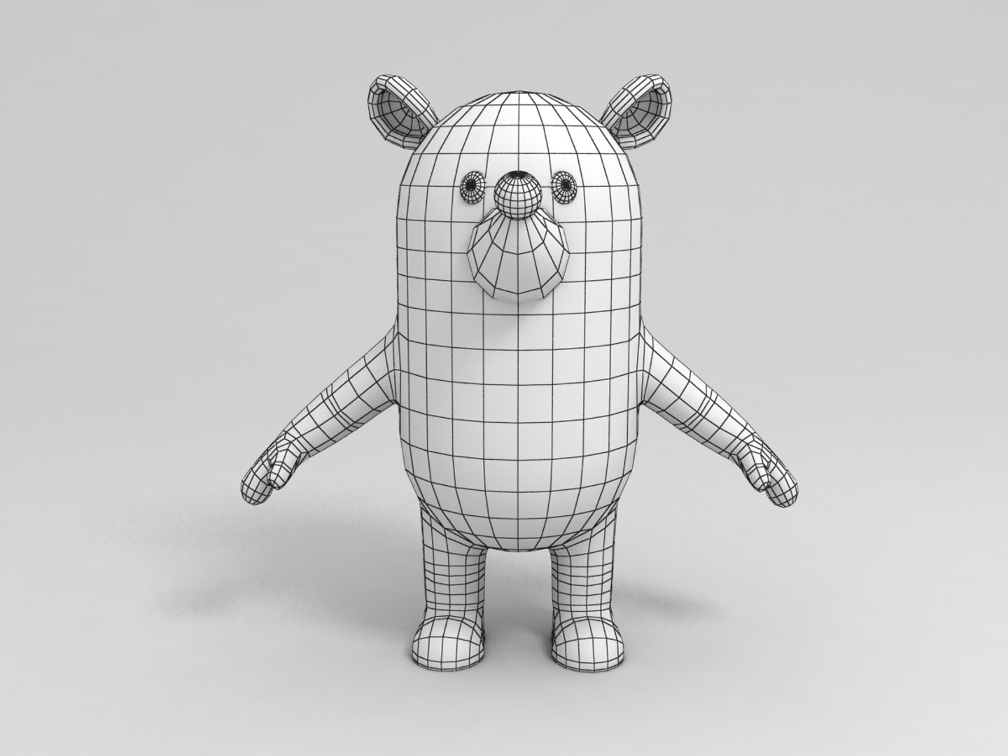 3D Rat Character Cartoon Model - TurboSquid 1266083