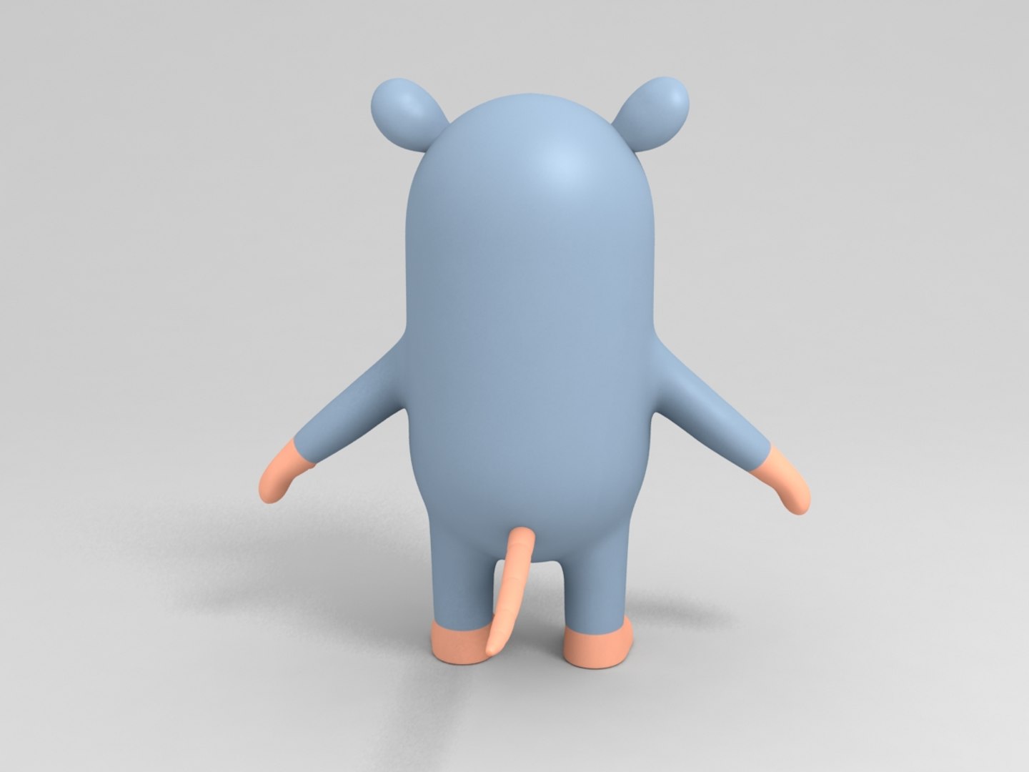 3D Rat Character Cartoon Model - TurboSquid 1266083