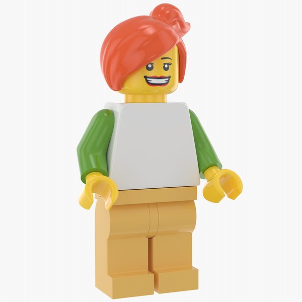 3d max lego man