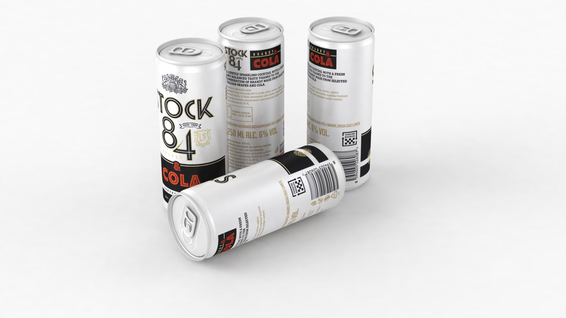 3D Model Alcohol Can Stock 84 Brandy And Cola 250ml 2024 - TurboSquid ...