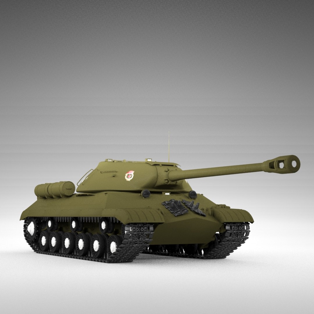 Is-3 Tank 3d Model