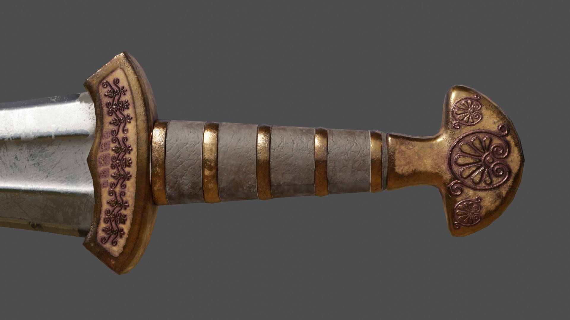 3D Model Greek Weapon - TurboSquid 1548157