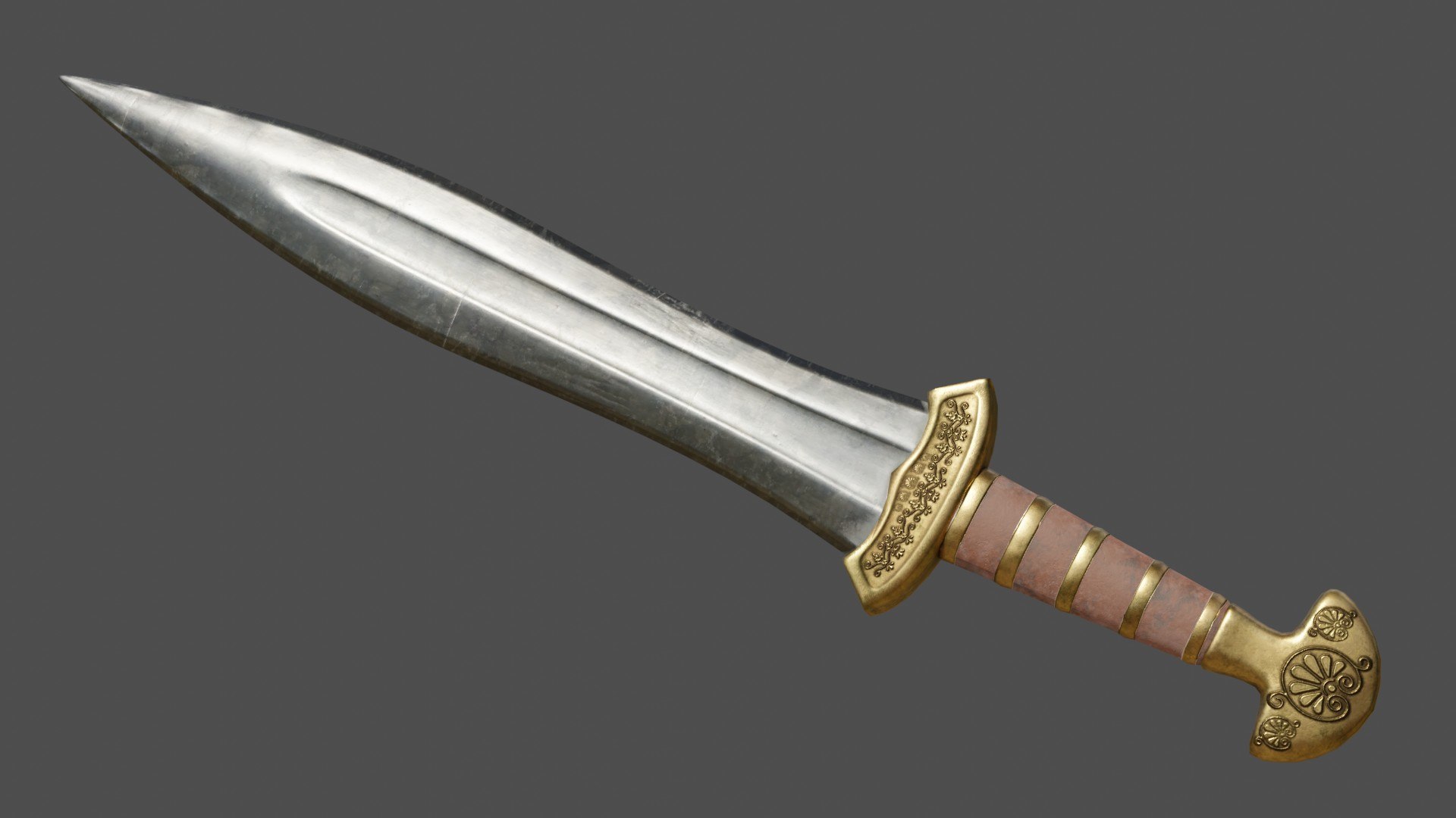 3D Model Greek Weapon - TurboSquid 1548157