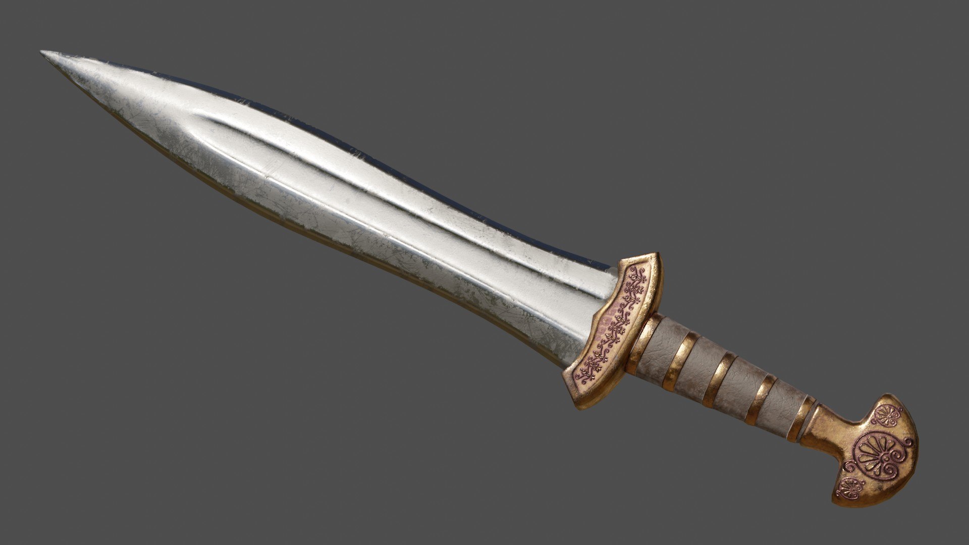 3D Model Greek Weapon - TurboSquid 1548157