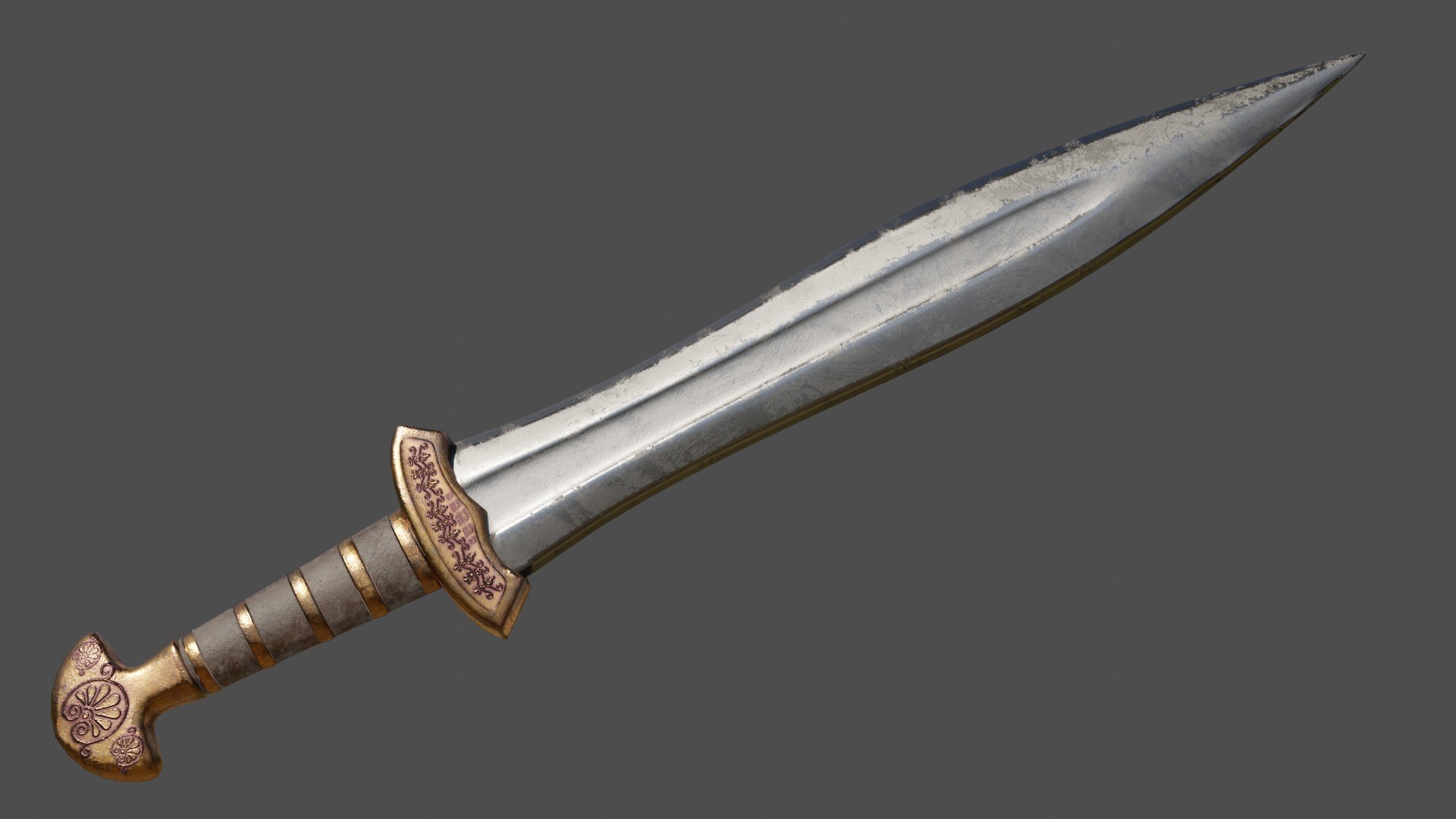 3D Model Greek Weapon - TurboSquid 1548157