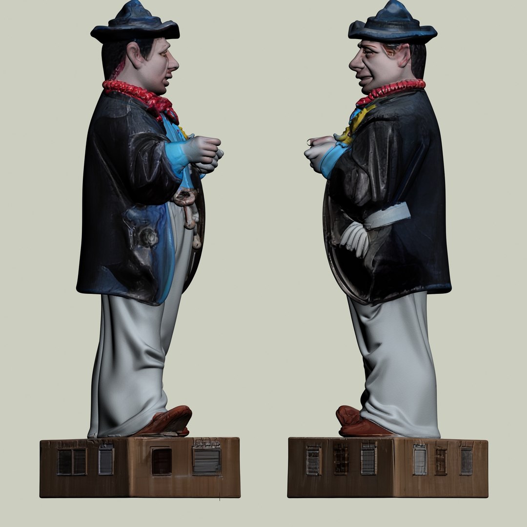 Hobo Joe Statue 3D Model - TurboSquid 2409247